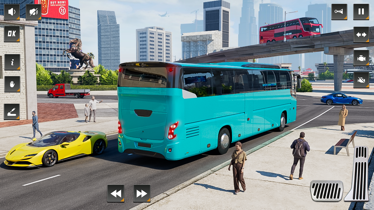 Euro Bus Simulator City Coach Public Transport Simulation Games: Modern ...