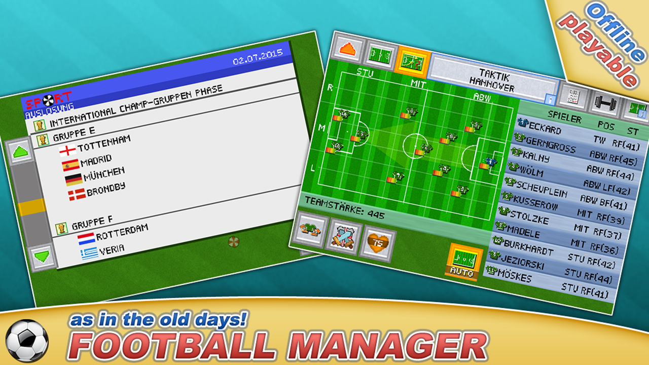 Football Manager Pocket - Offline League Manager 2017 - App on the ...