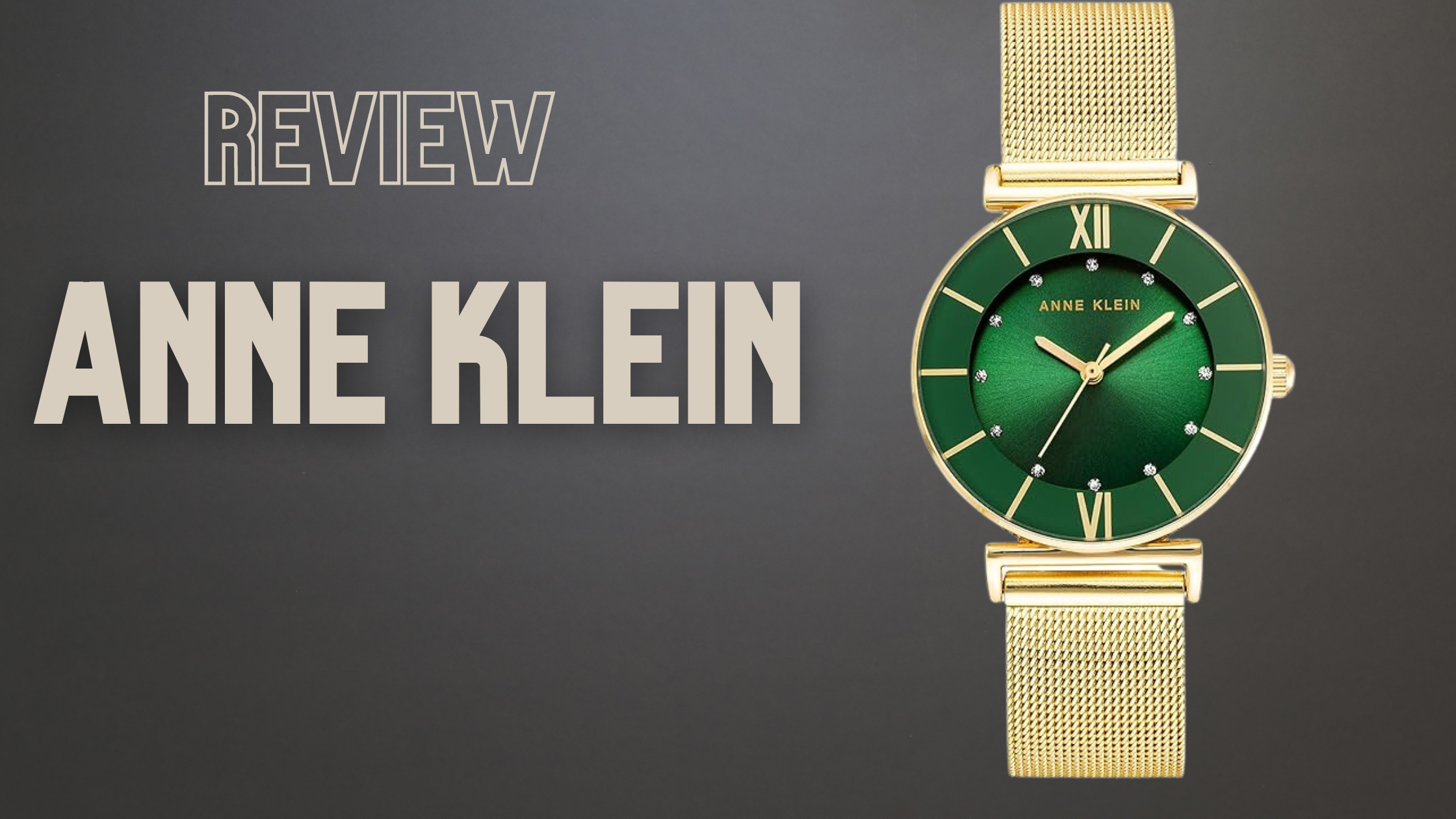 Watch REVIEW Anne Klein Bracelet Watch on Amazon Live