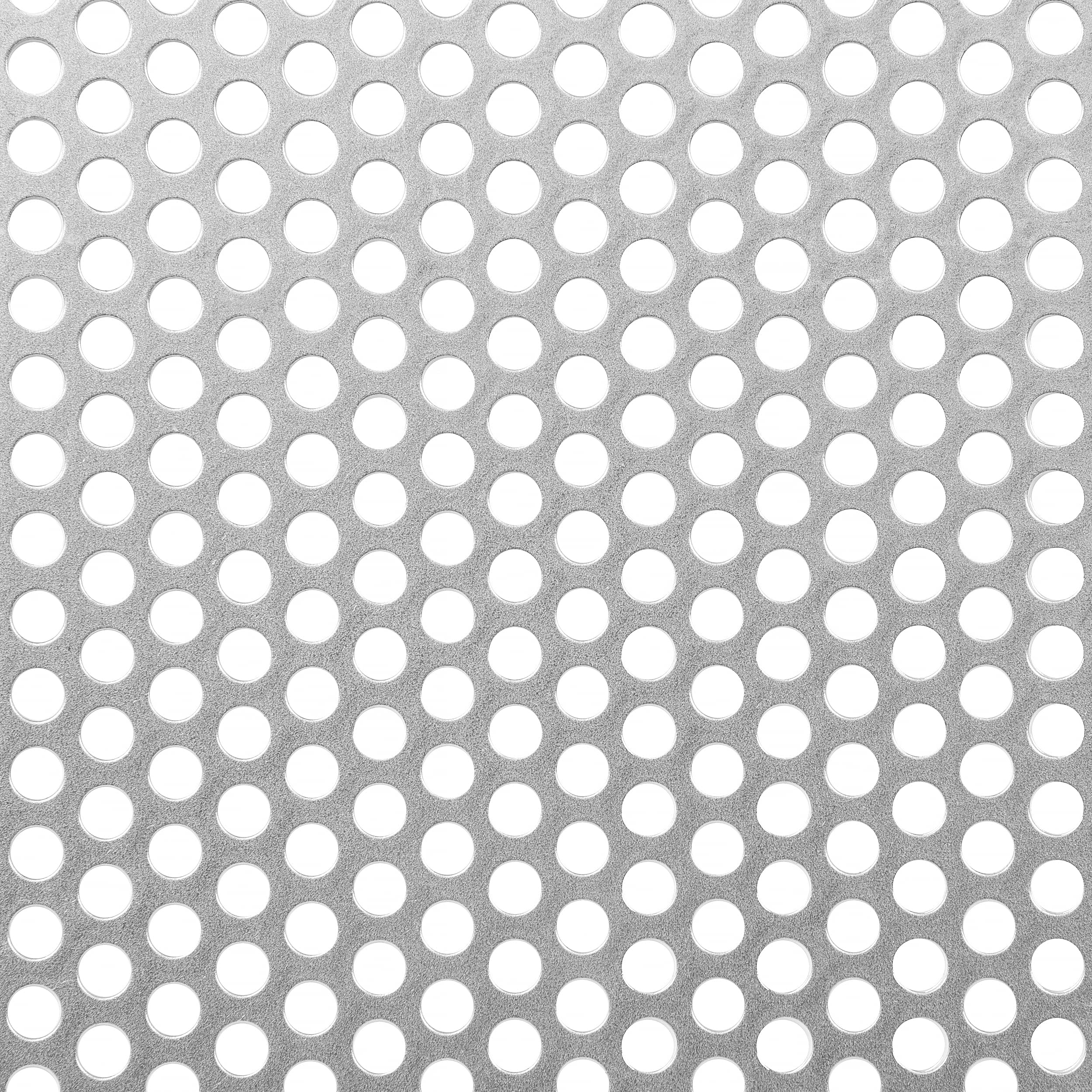 Alberts 462994 Tôle perforée | Perforation Ronde | Acier | 250 x 500 x ...