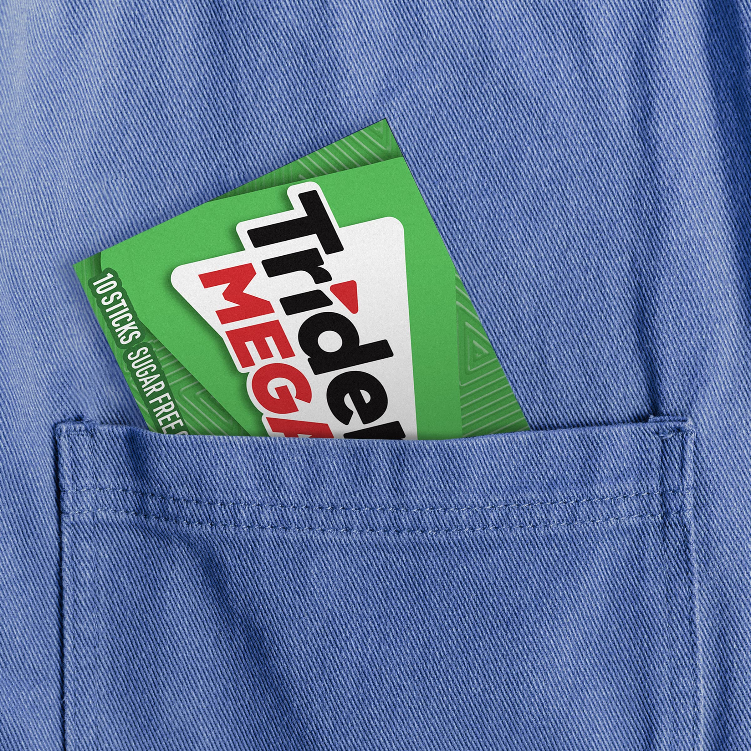 Chicle Trident Mega Spearmint...B09KYKD69N | Encarguelo.com