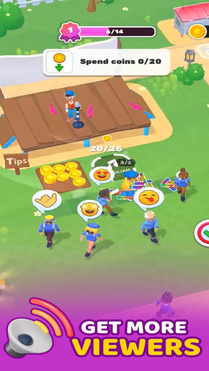 Street Band: Tycoon music. Musical games. Business simulator - App on ...