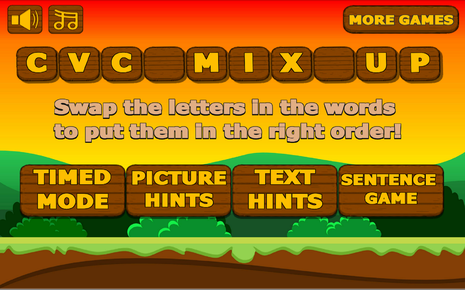 CVC and Phonics English Word Scramble - App on the Amazon Appstore