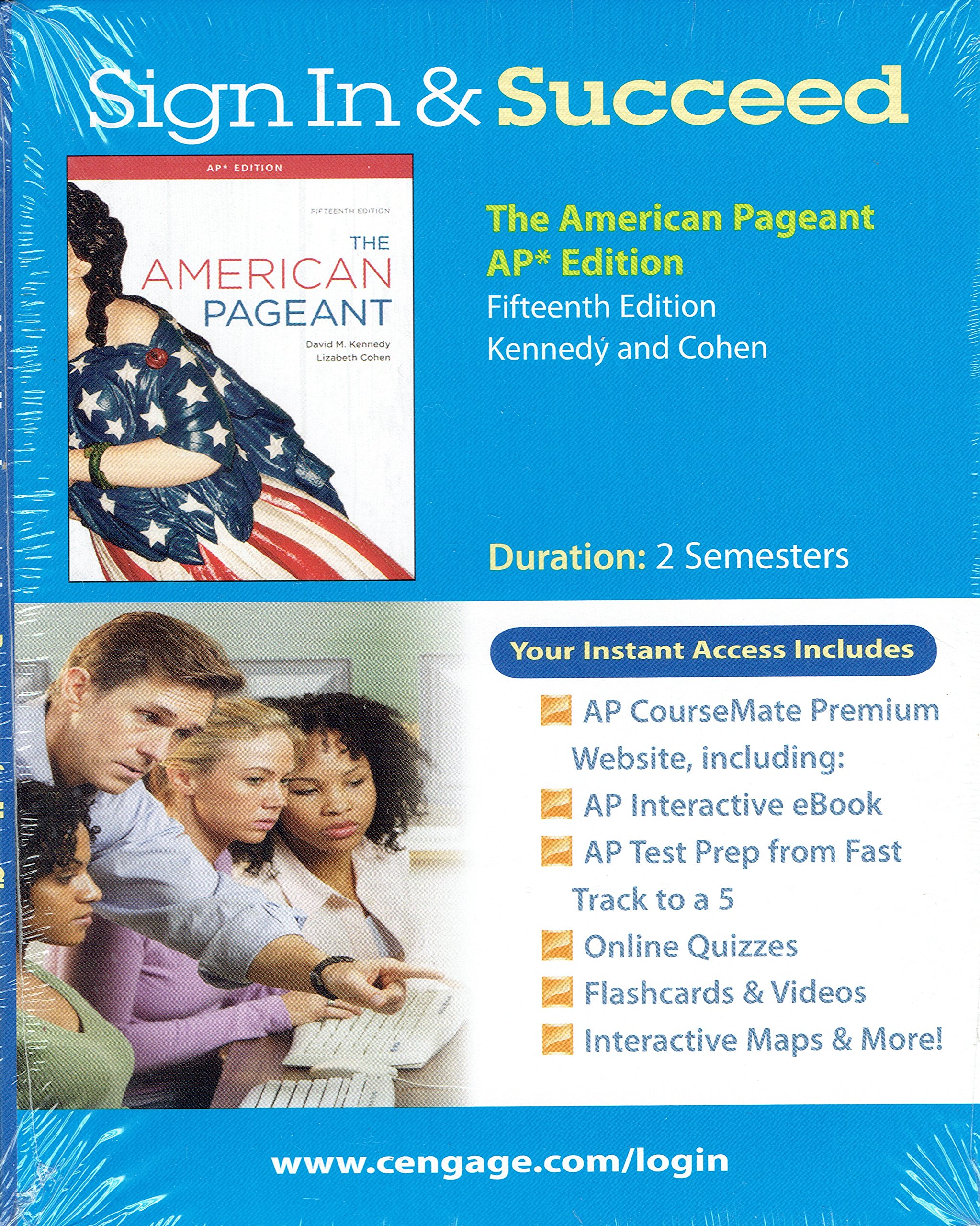 Amazon.com: The American Pageant AP Edition 15th Edition-Onlinet access ...