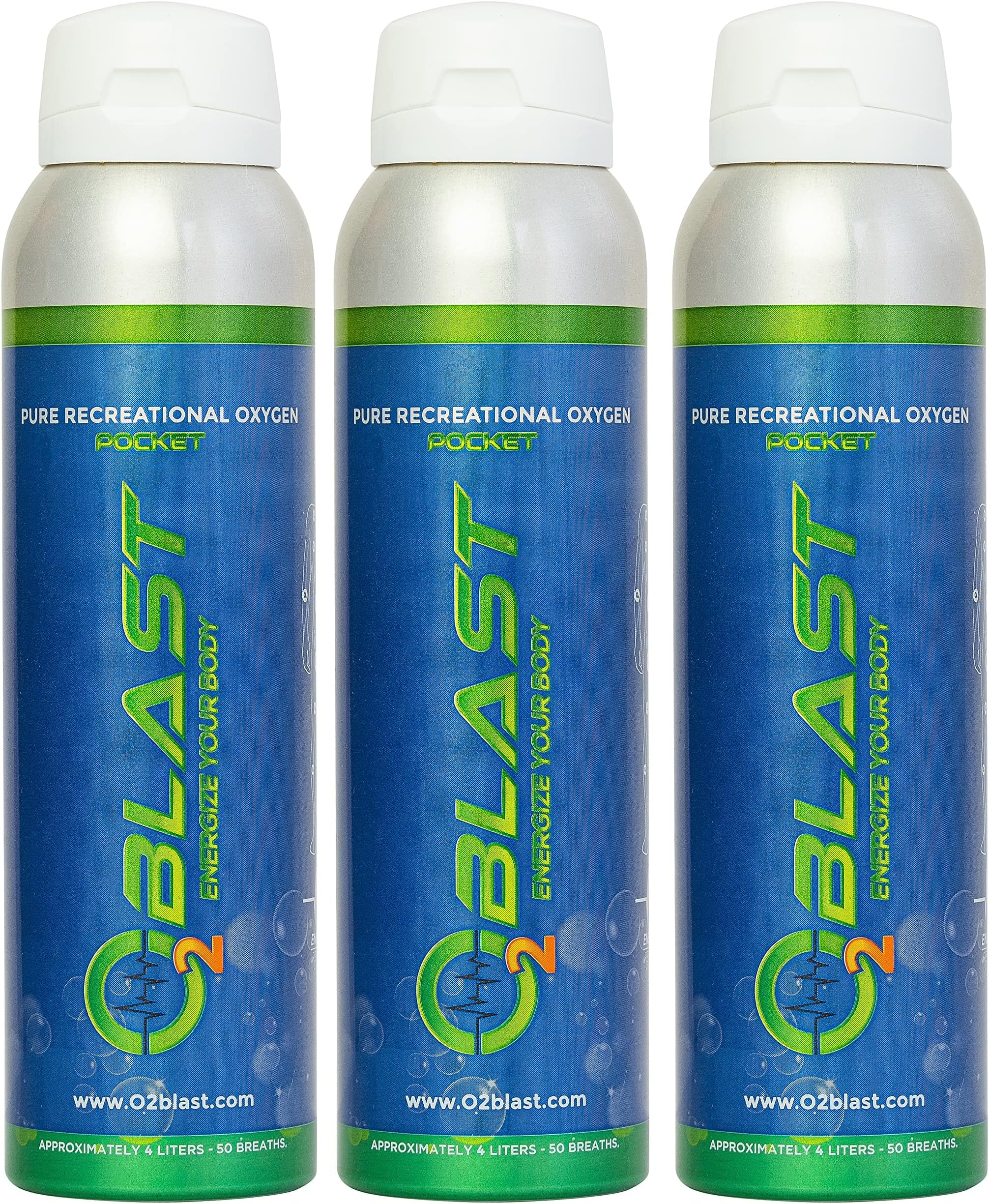 Amazon.com: O2 Blast, Pure Oxygen Supplement, Quick Recovery for ...
