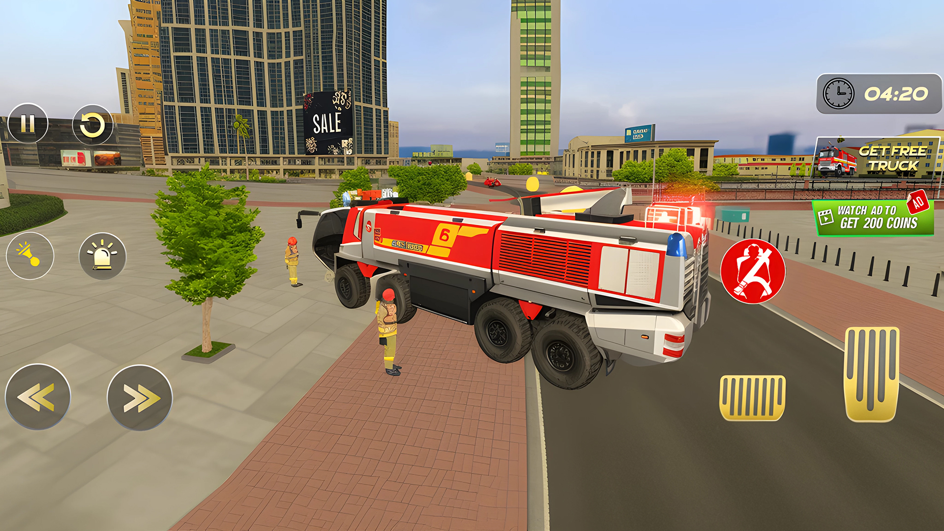 Firefighter Truck Driving Simulator Games: Emergency Rescue Ambulance ...