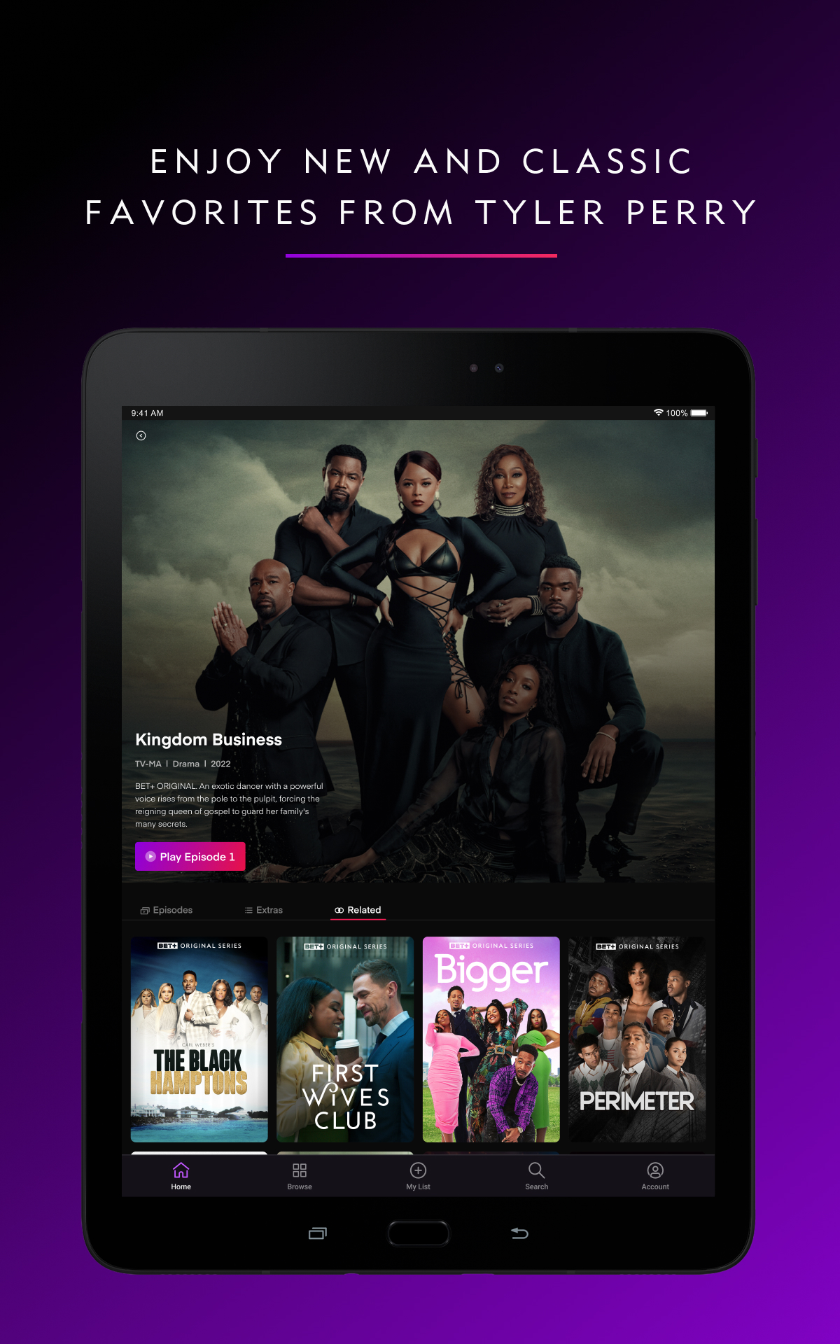 BET+ - App on Amazon Appstore