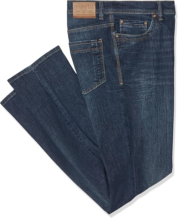 Bugatti 3470D R-26602 - Jeans - Droit - Homme, Bleu (Dunkelblau 384 ...