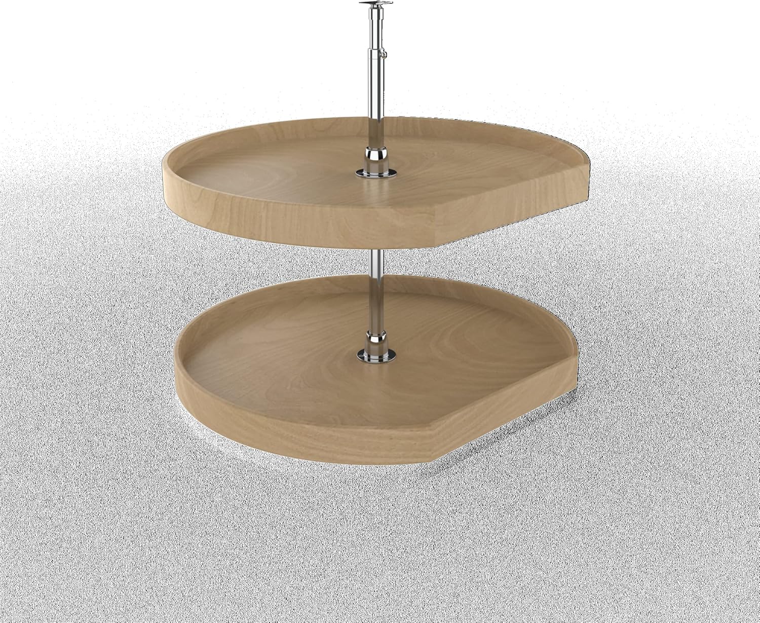 Amazon.com: Rev-A-Shelf Wood D-Shape 2-Shelf Lazy Susans for Corner ...