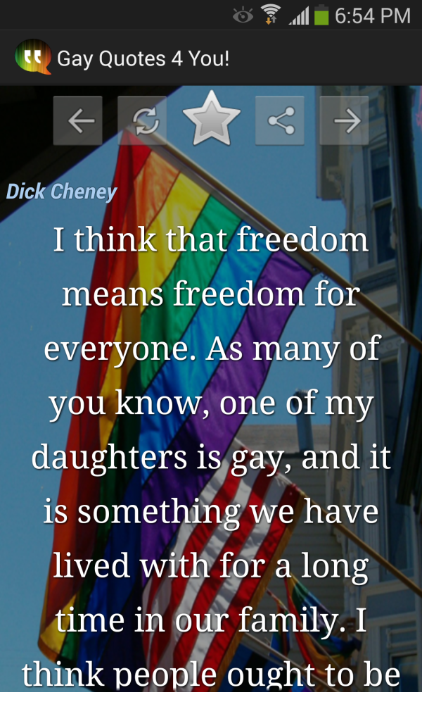 Being Gay Quotes