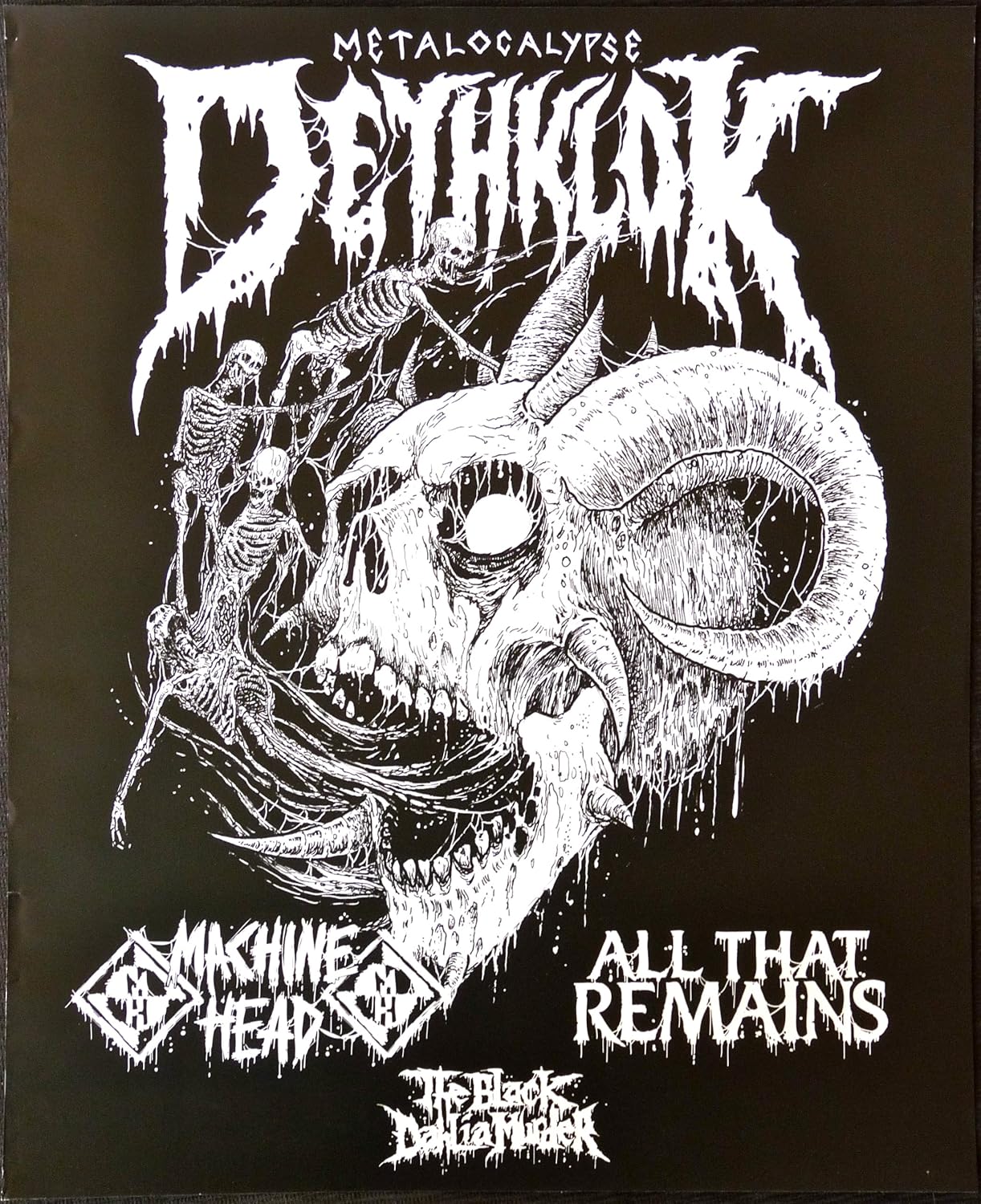Amazon.com: Metalocalypse - Dethklok - Rare Advertising Poster - 18x22 ...