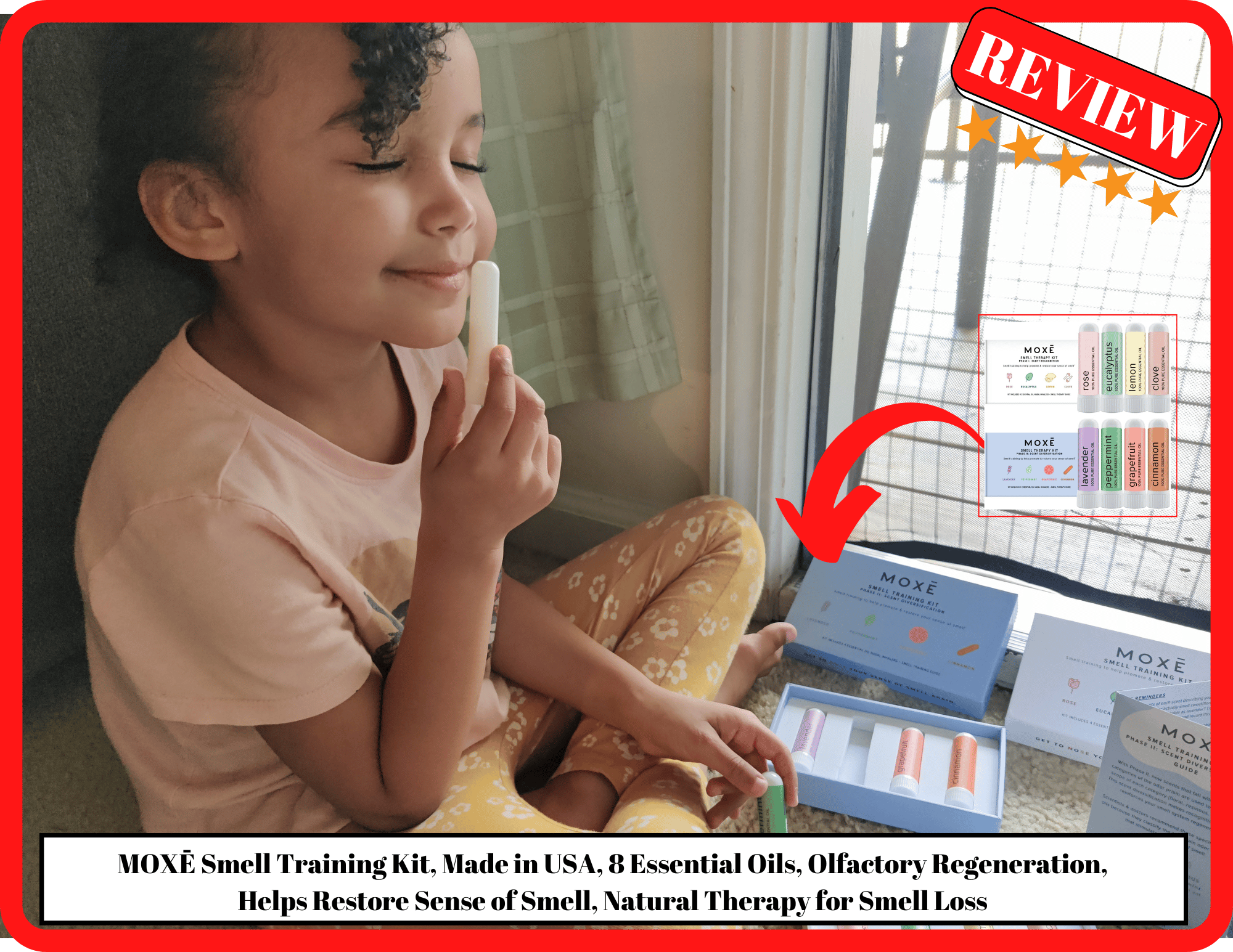 Watch MOXE Smell Training Kit 8 Essential Oils SPONSORED on Amazon Live