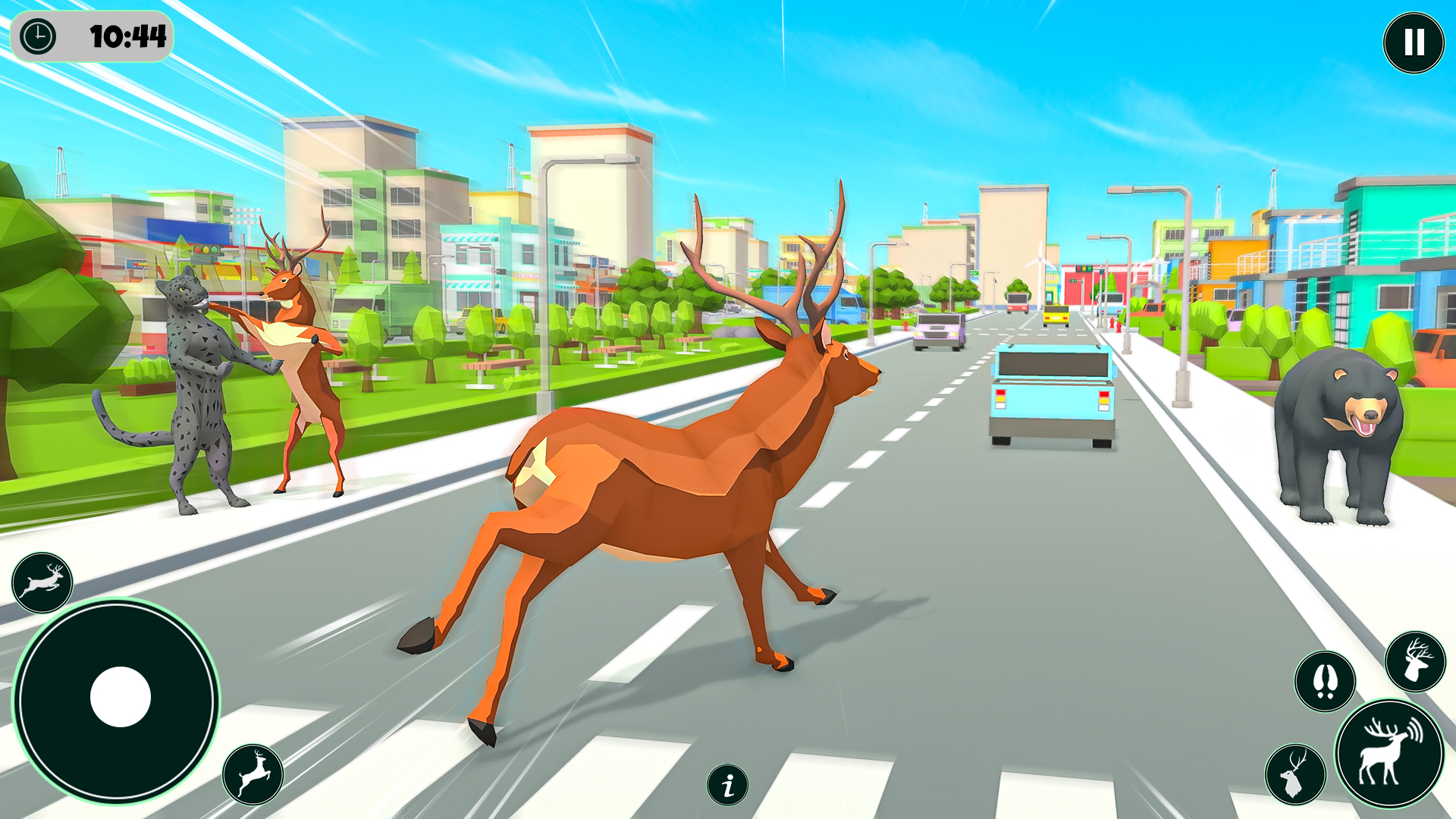 Crazy Boss Deer Animal Simulator Open World Deer Fighting & Hunting ...