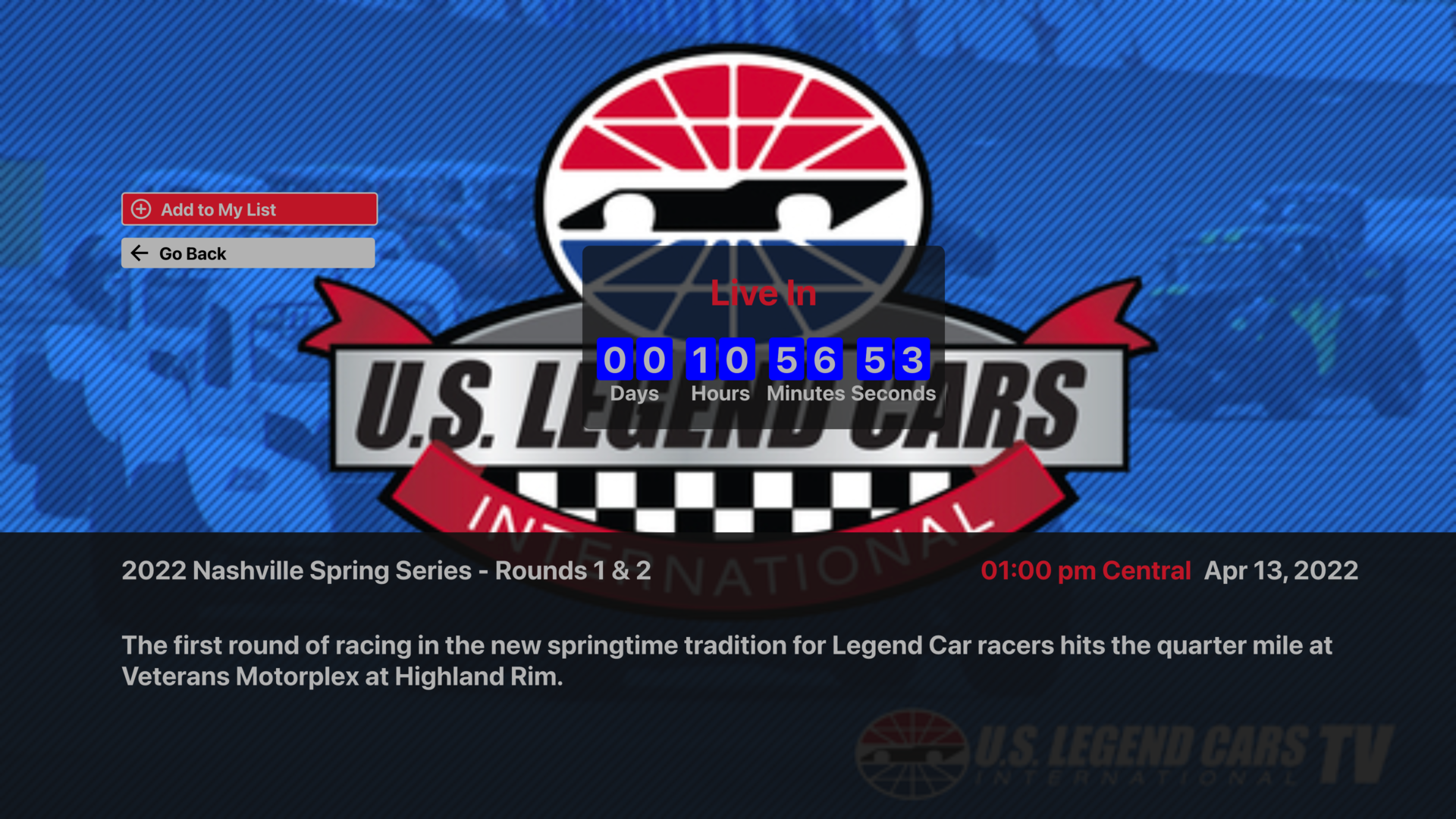 US Legend Cars TV - App on Amazon Appstore