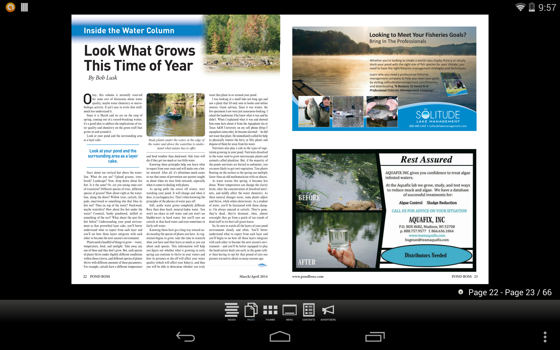 Pond Boss Magazine - App on the Amazon Appstore