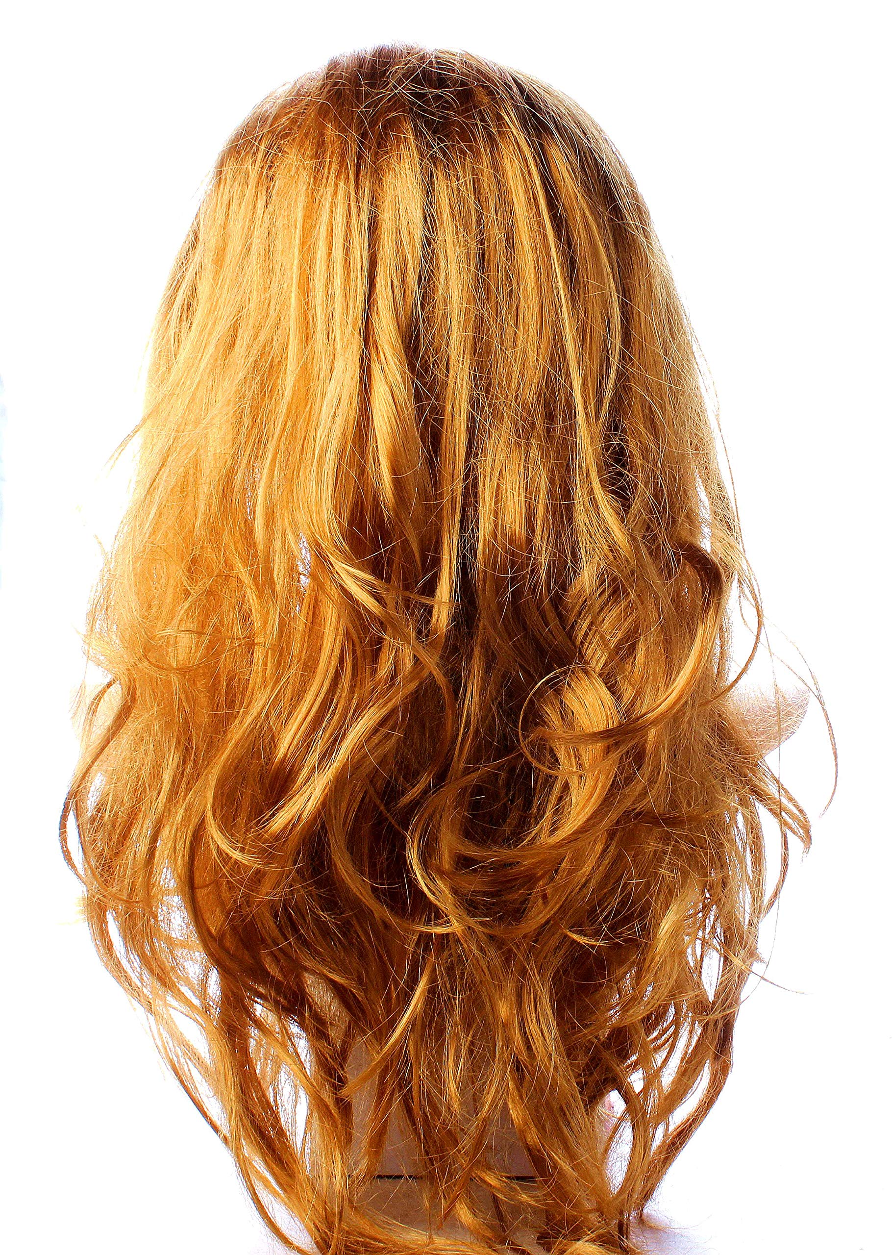 Realistic Latex mask Female Woman Face Halloween Latex Mask with Wig ...