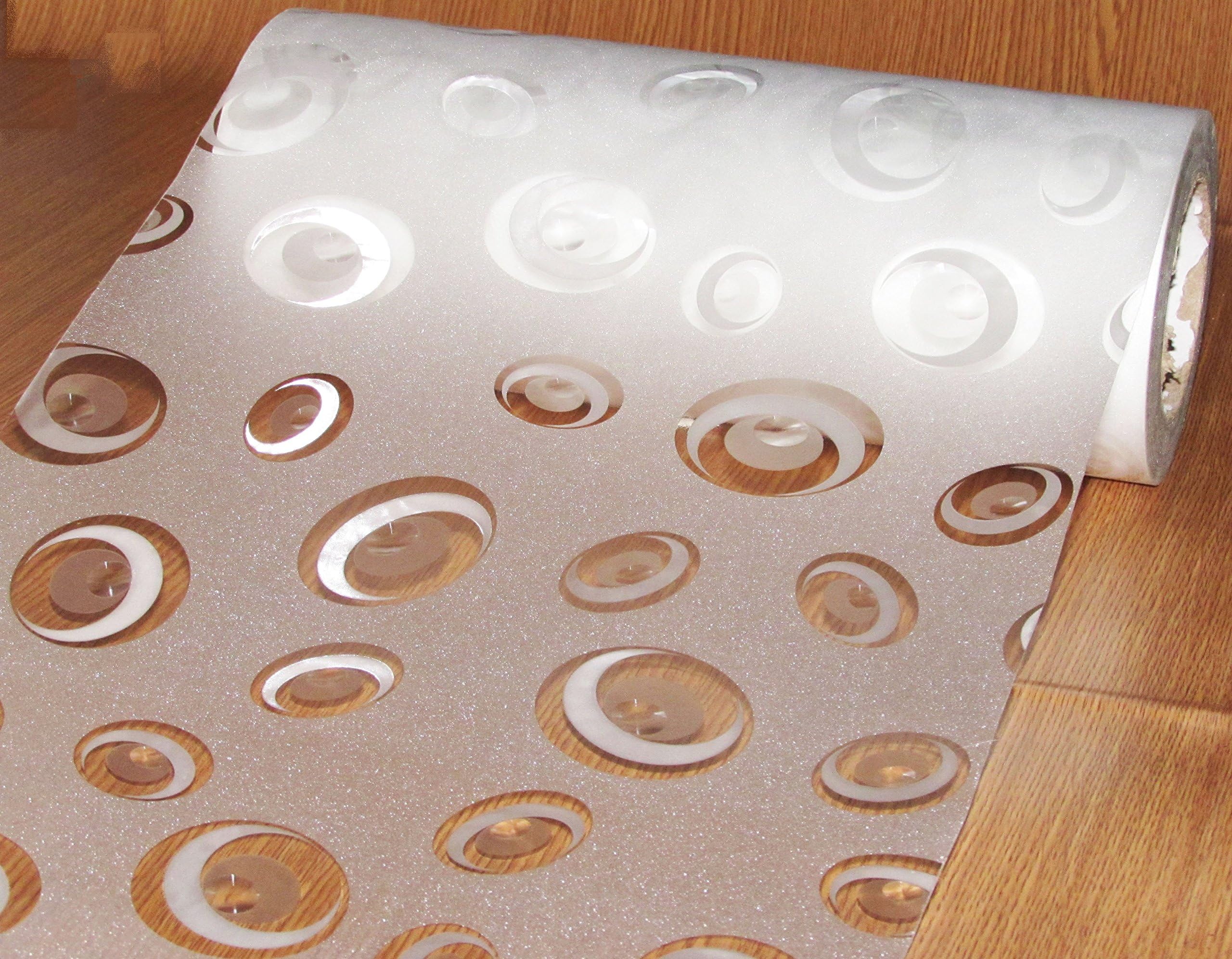 Buy CVANU Privacy Window Film White Window Bubble Frosting Film Window ...