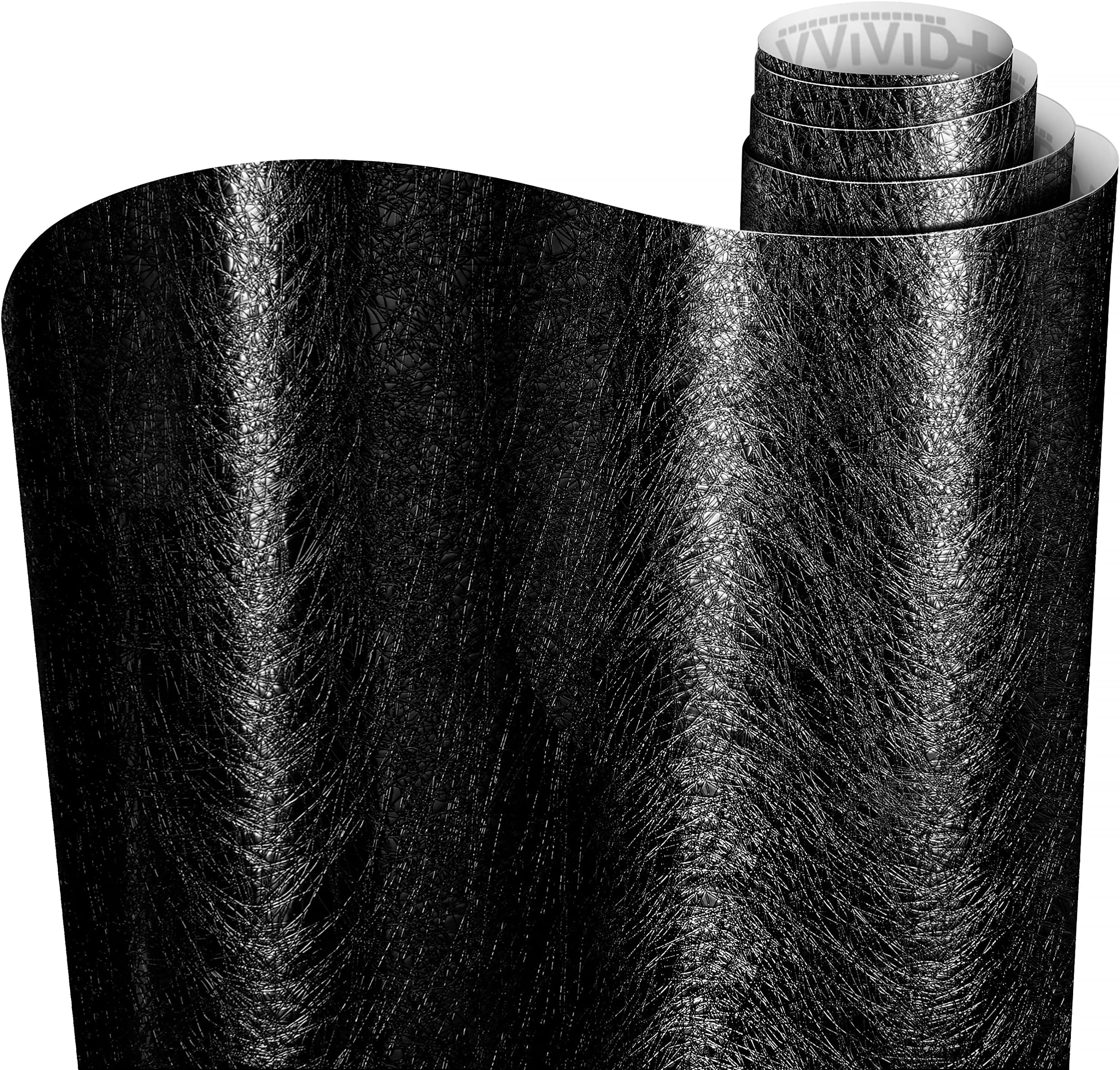 Amazon.com: VViViD® XPO Gunmetal Grey Brushed Metallic Steel Vinyl Wrap ...