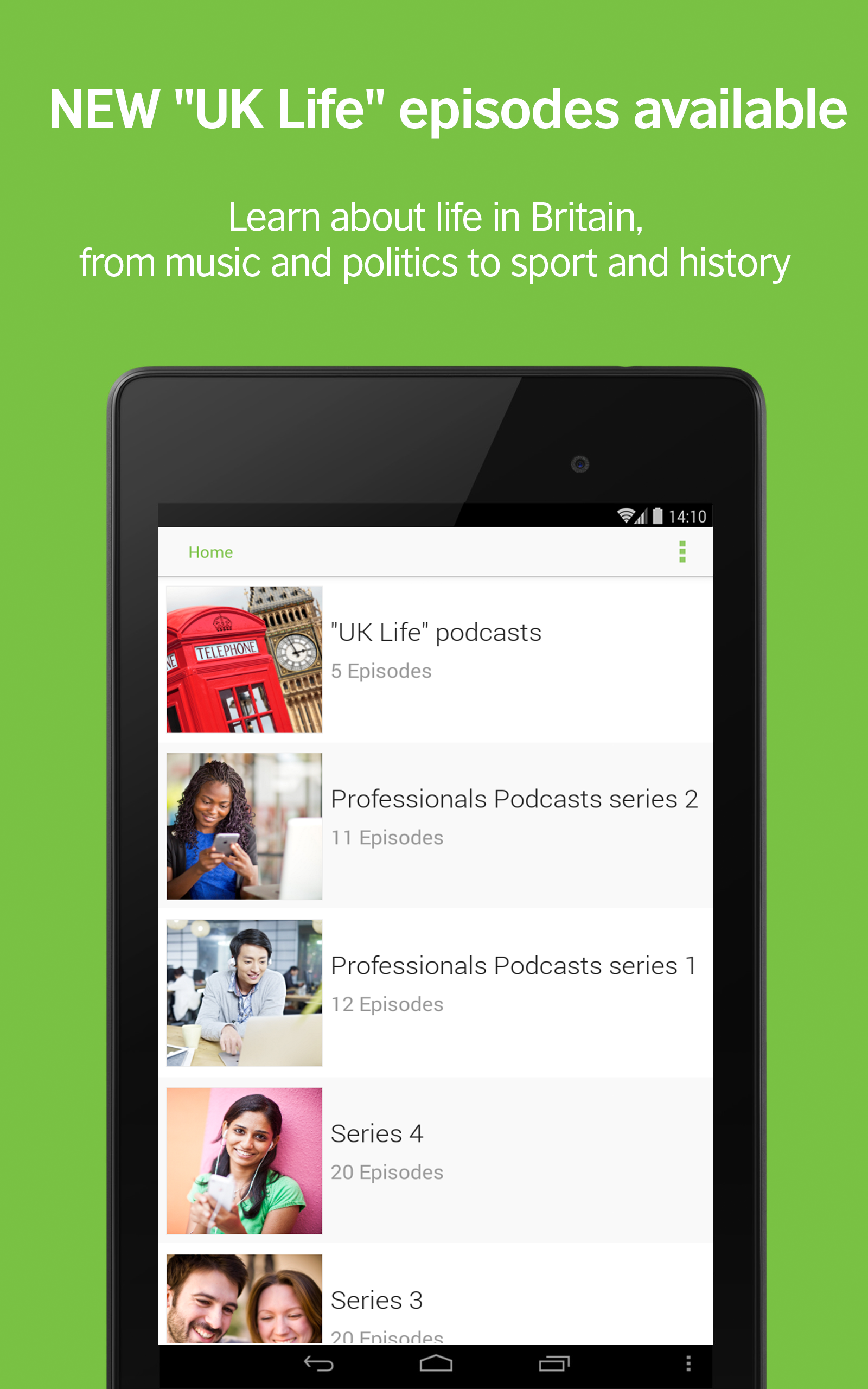 LearnEnglish Podcasts - Free English listening - App on Amazon Appstore