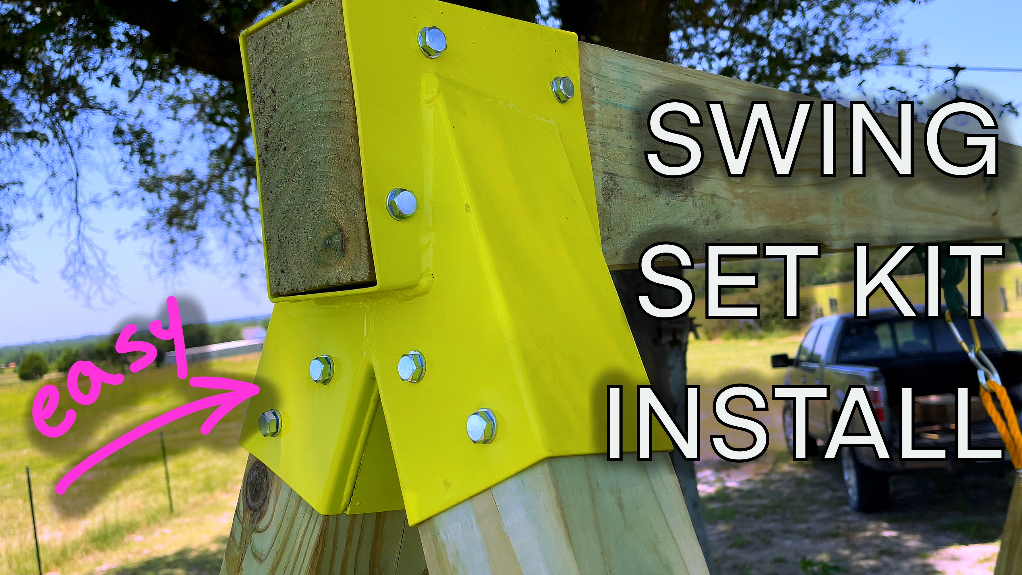 Watch Installing the Highpro Swing Set Kit - Sturdy Swing on Amazon Live