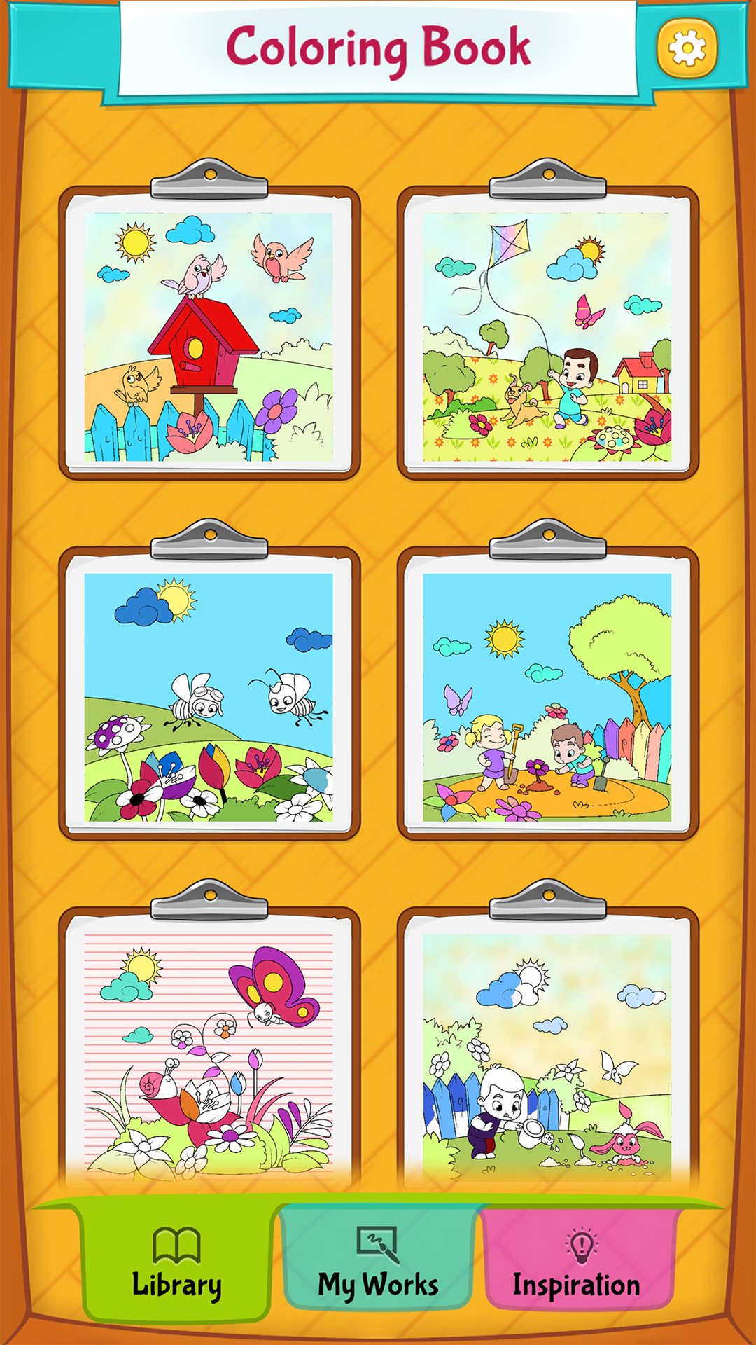 Spring Coloring Pages - App on Amazon Appstore