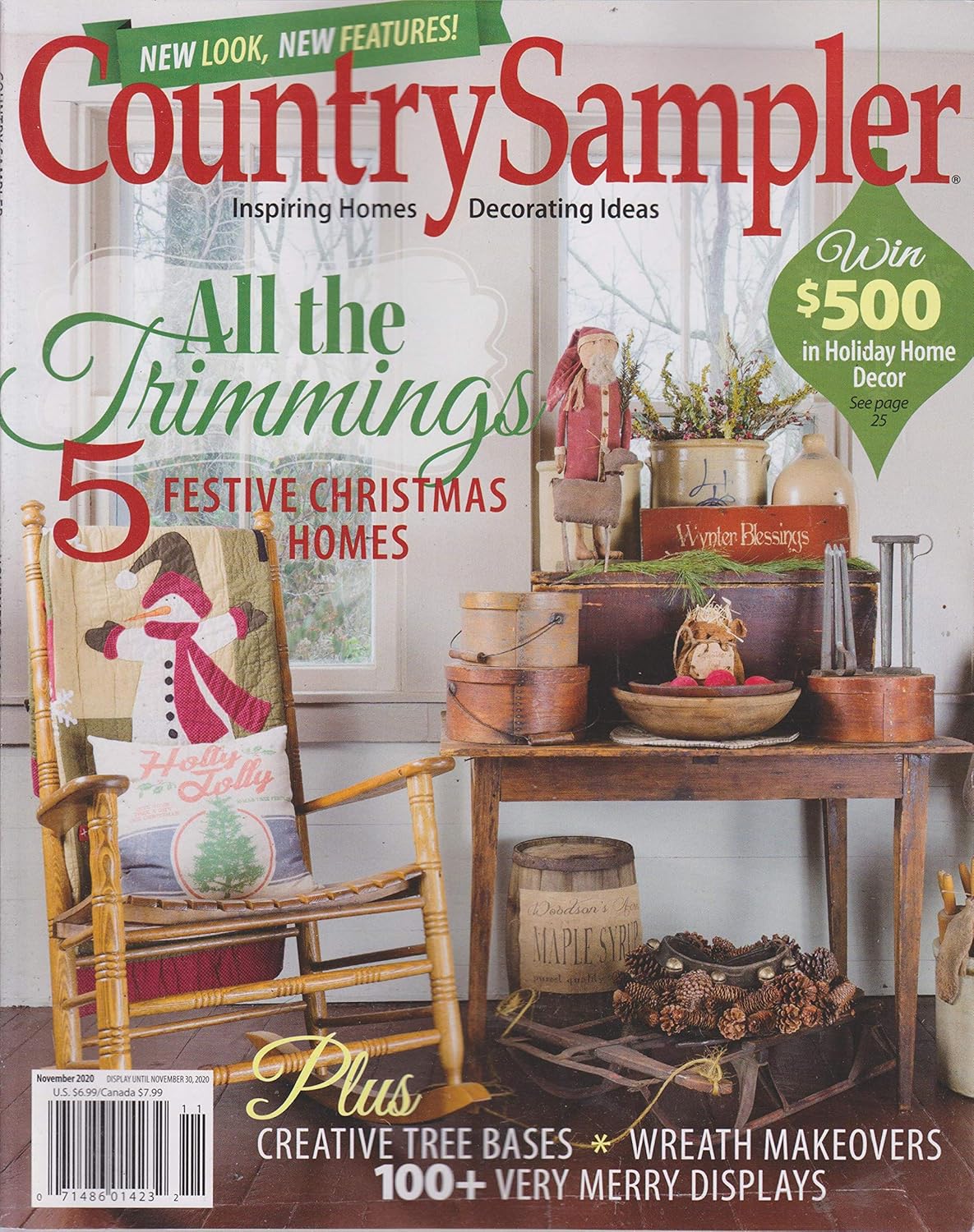 Country Sampler Magazine November 2020: Amazon.com: Books