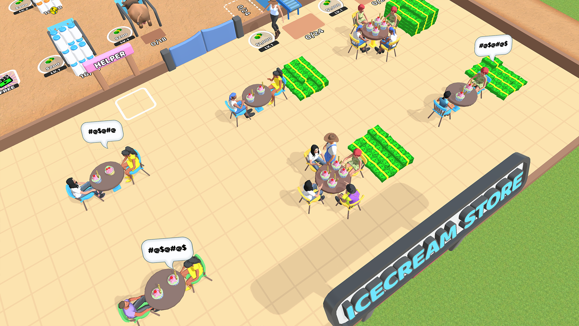 Arcade Dairy: Farm Tycoon Simulator – Raise Cows, Hens & Sheep, Produce ...