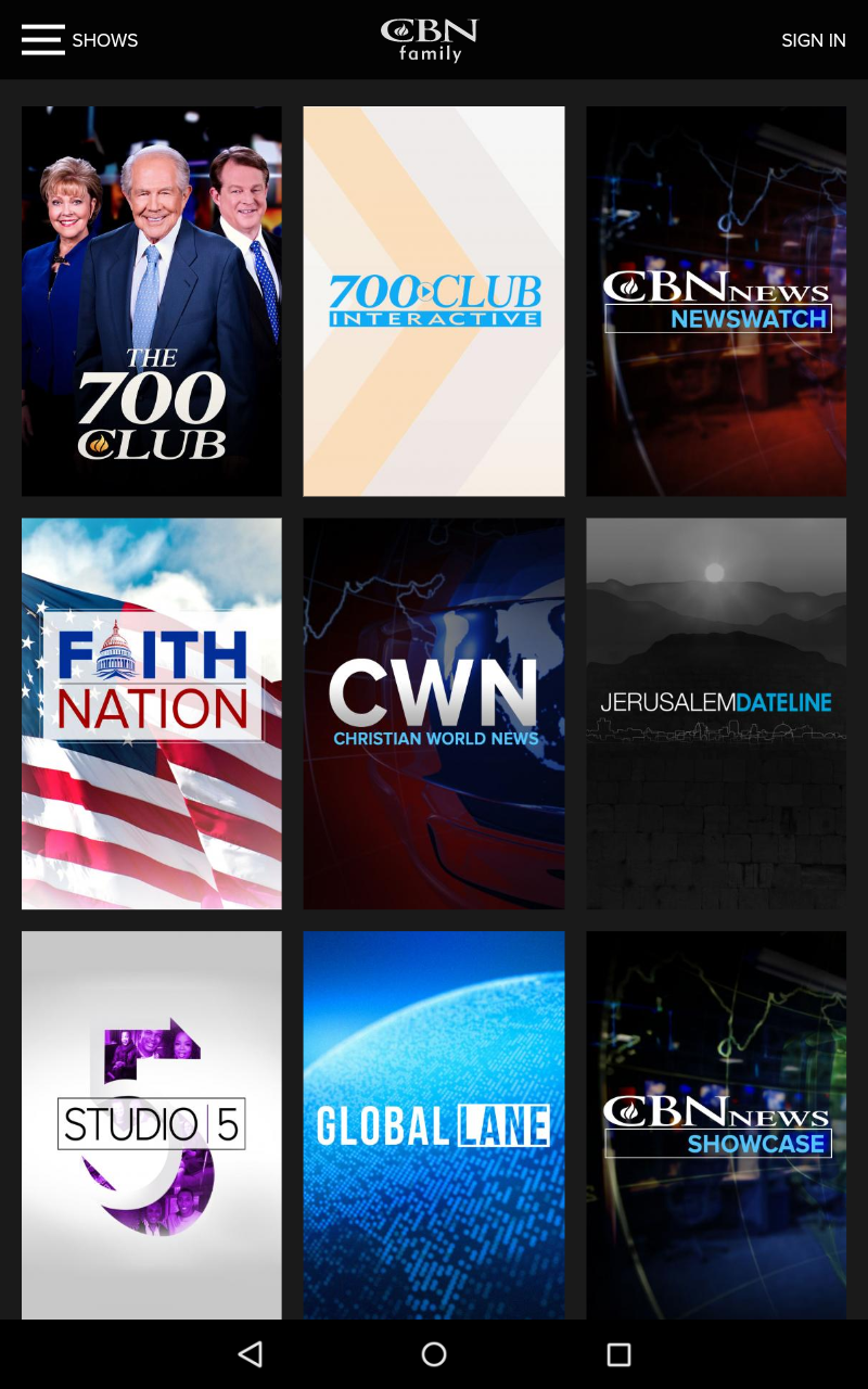 CBN Family:www.amazon.com:Appstore for Android