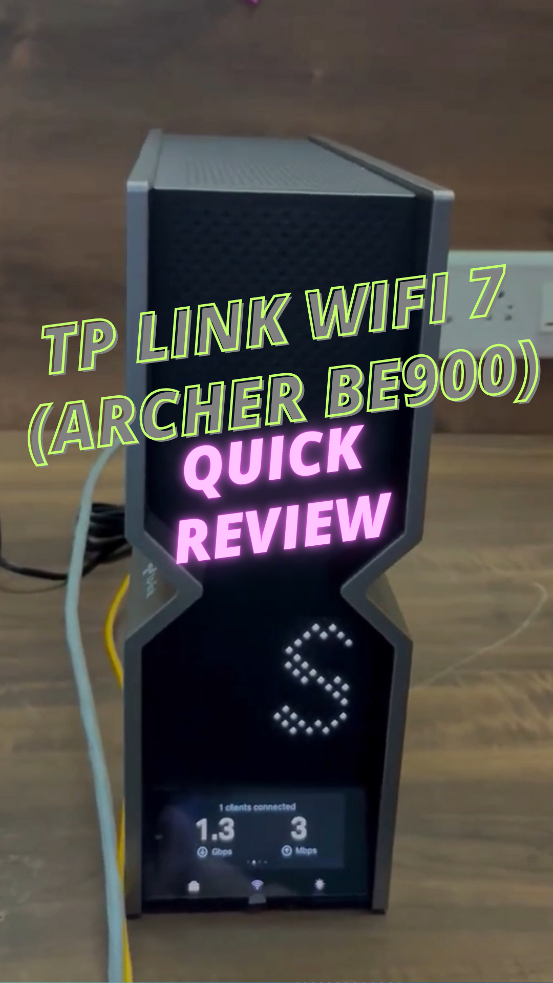 Watch TP-Link Archer BE 900 WIFI 7 ROUTER REVIEW AND SPEED TEST! on ...