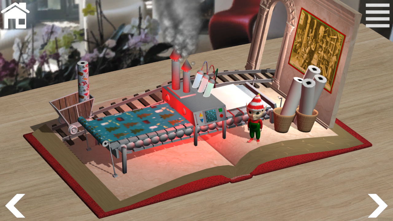 The Christmas Spirit - 3D interactive pop-up book:Amazon.com:Appstore ...