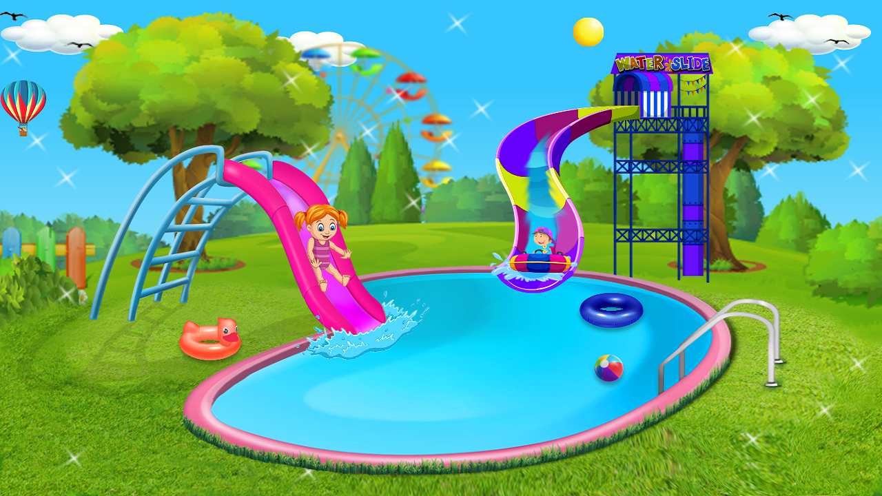 Water Theme Park Ride Games: Aqua Park Slide Race - App on Amazon Appstore