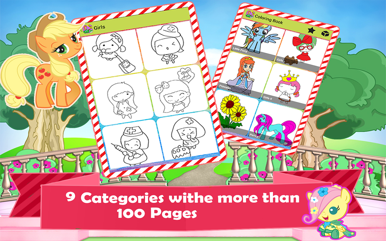 Starfall Girls Coloring Book - App on the Amazon Appstore
