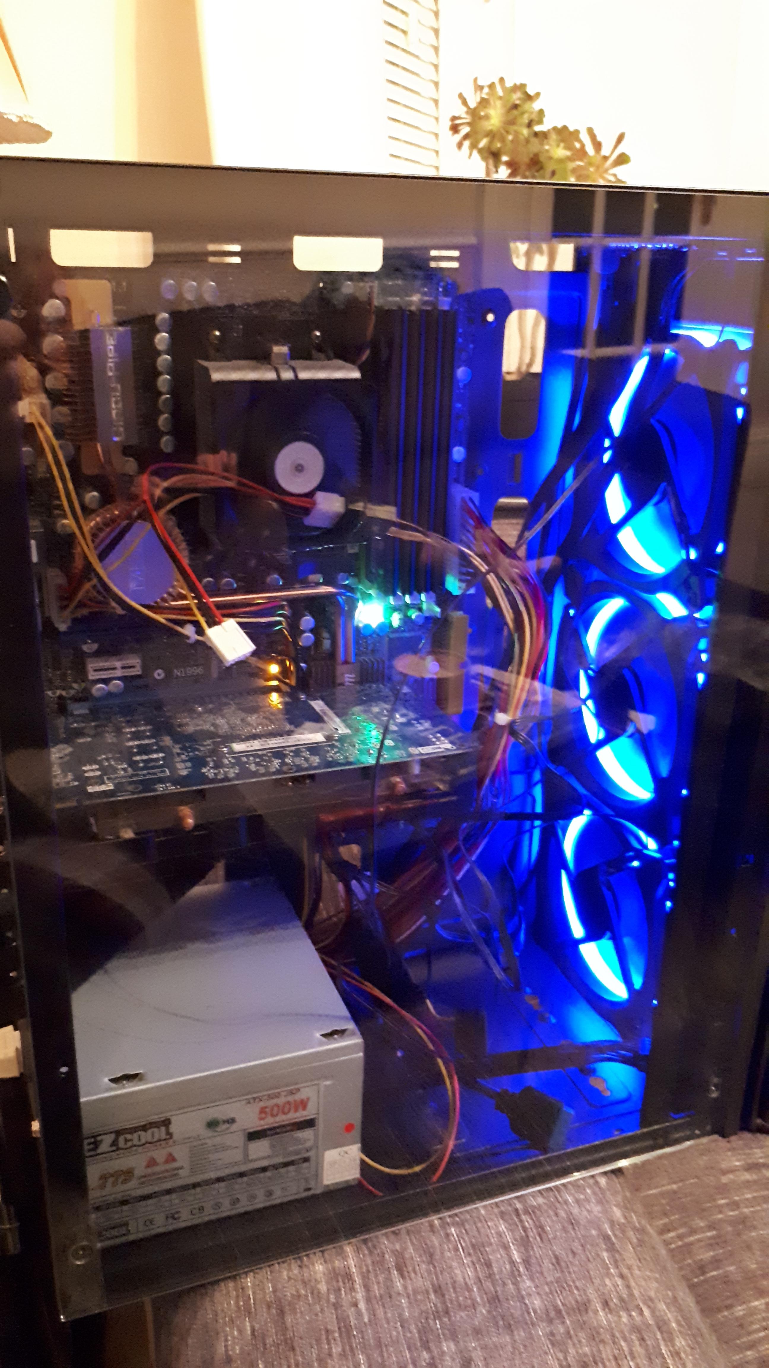 iONZ KZ16 V2 PC Computer Mid Tower Gaming Case, E-ATX ATX | Front ...