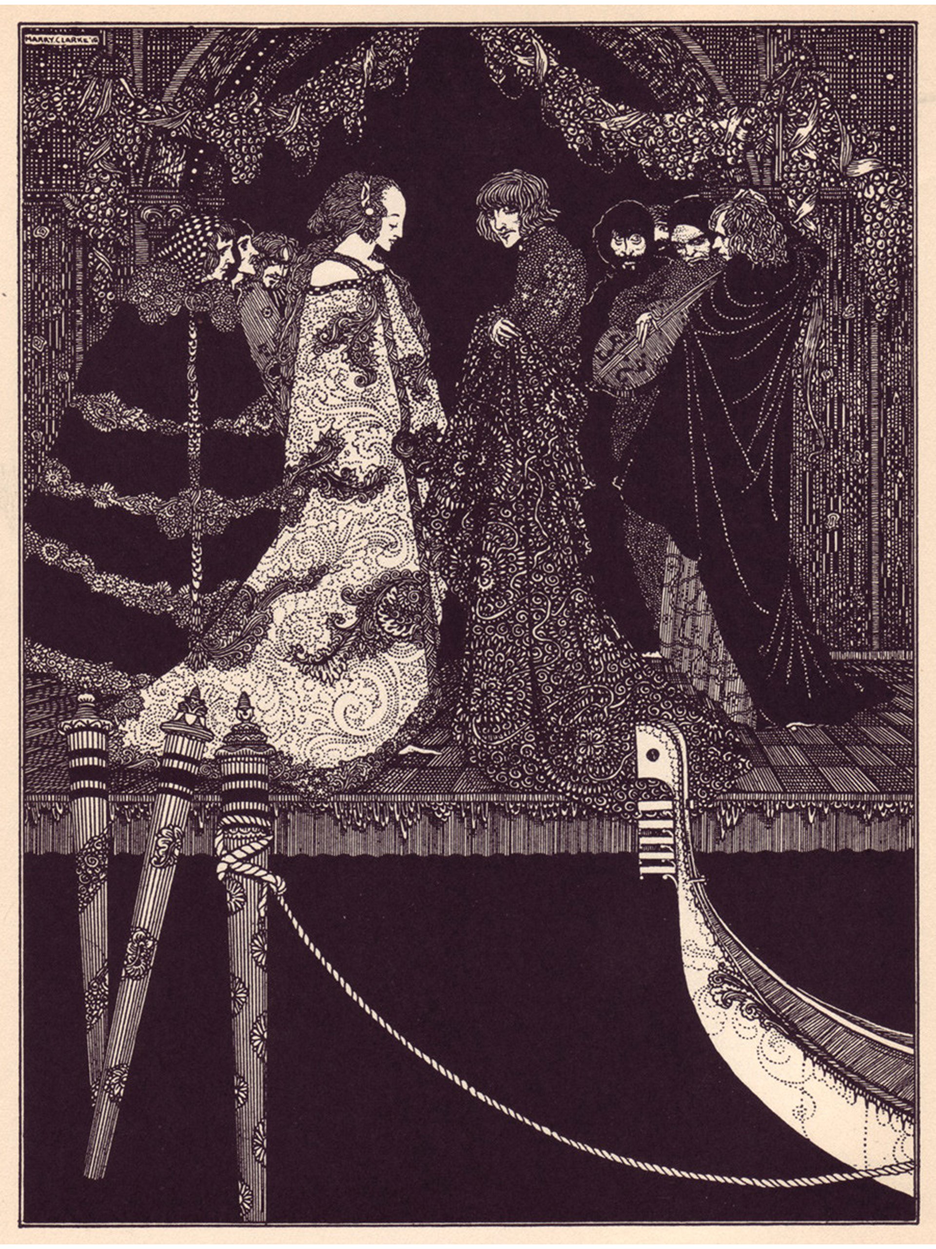 Edgar Allan Poe Illustrations Harry Clarke