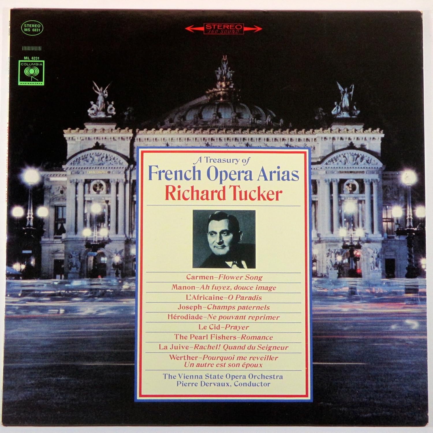 Richard Tucker, The Vienna State Opera Orchestra, Pierre Dervaux ...