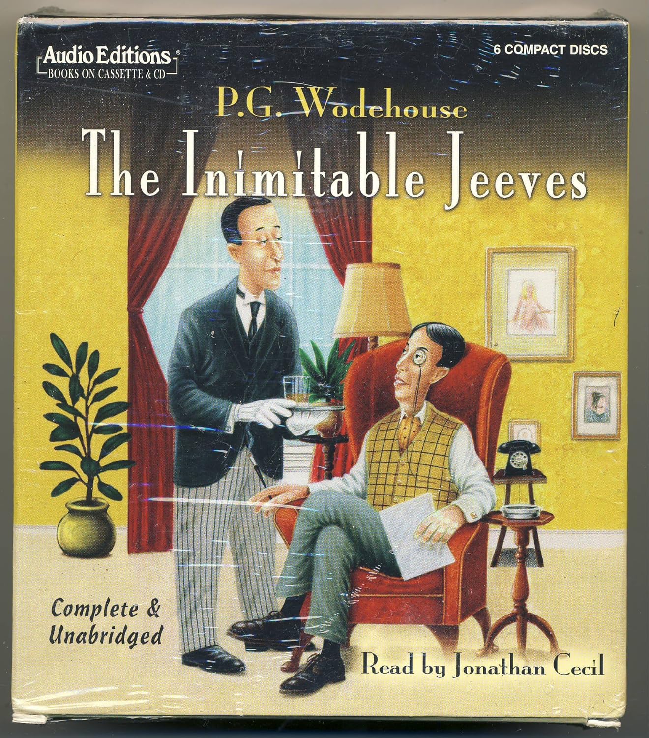 The Inimitable Jeeves: Wodehouse, P. G., Cecil, Jonathan: 9781572705425 ...