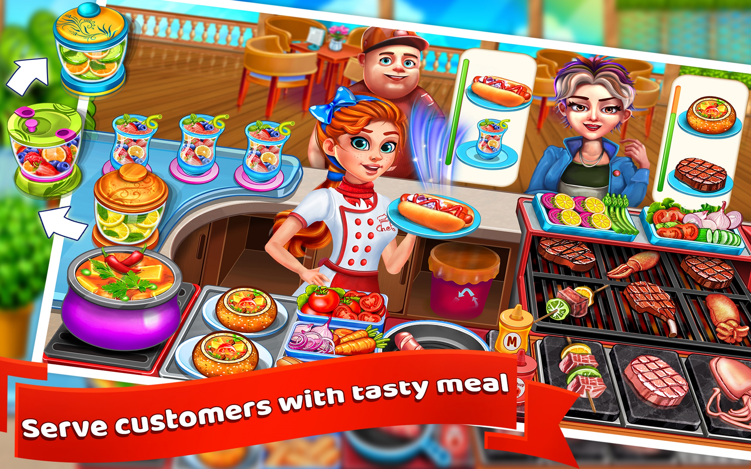 World Cooking Star Chef Crazy Kitchen Restaurant - App on the Amazon ...