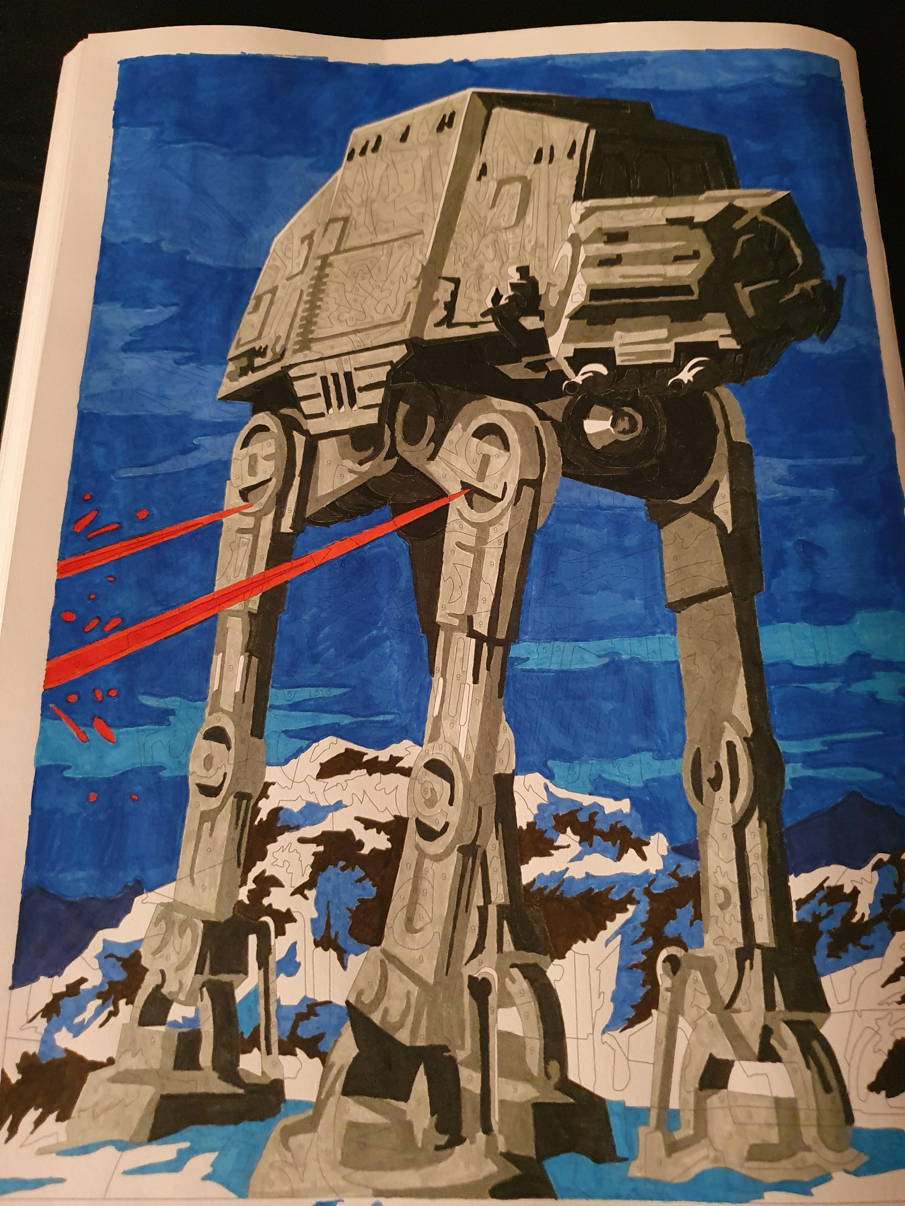 Star Wars: Colouring By Numbers (Star Wars Colouring Books) : Lucasfilm ...