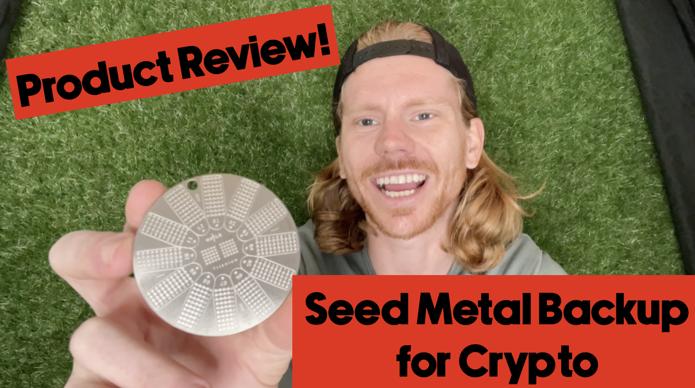 Watch Hodlr One Titanium - Seed Metal Backup for Crypto on Amazon Live