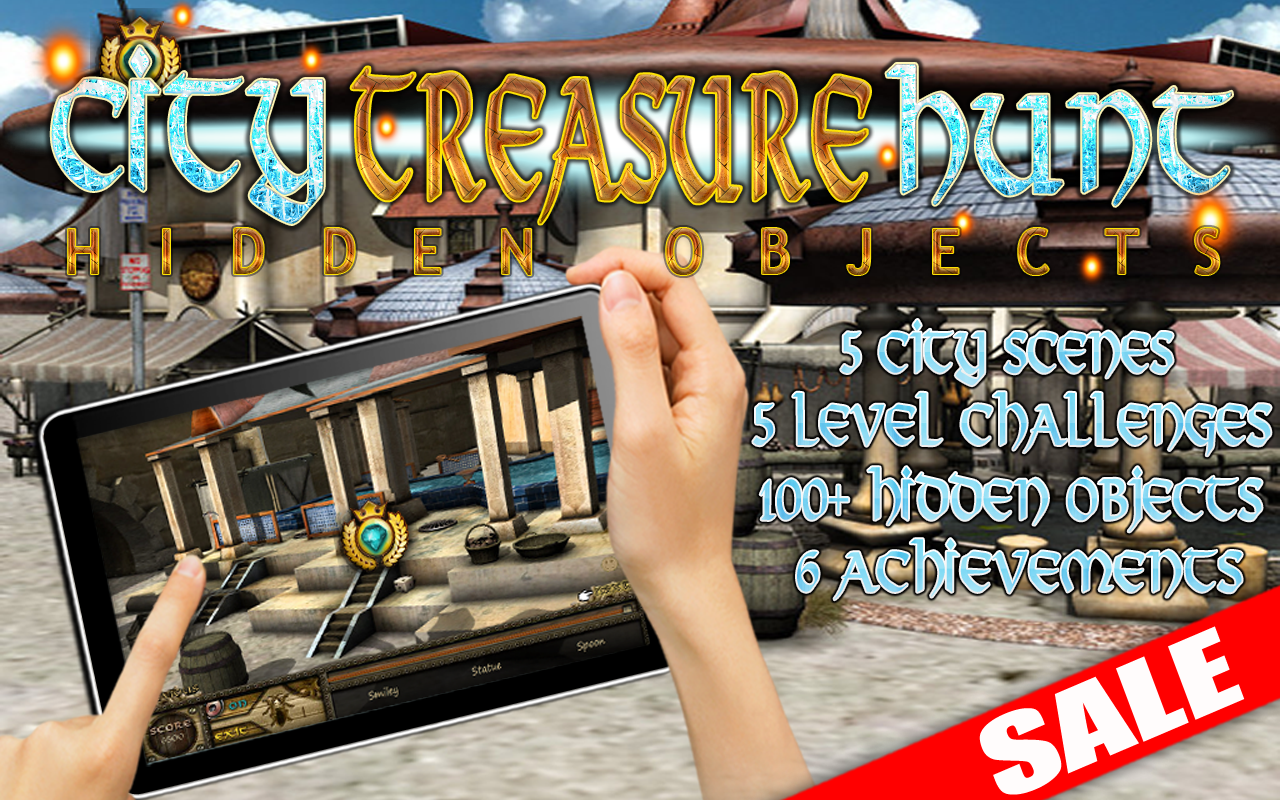 City Treasure Hunt Hidden Objects Quest Game App - App on Amazon Appstore