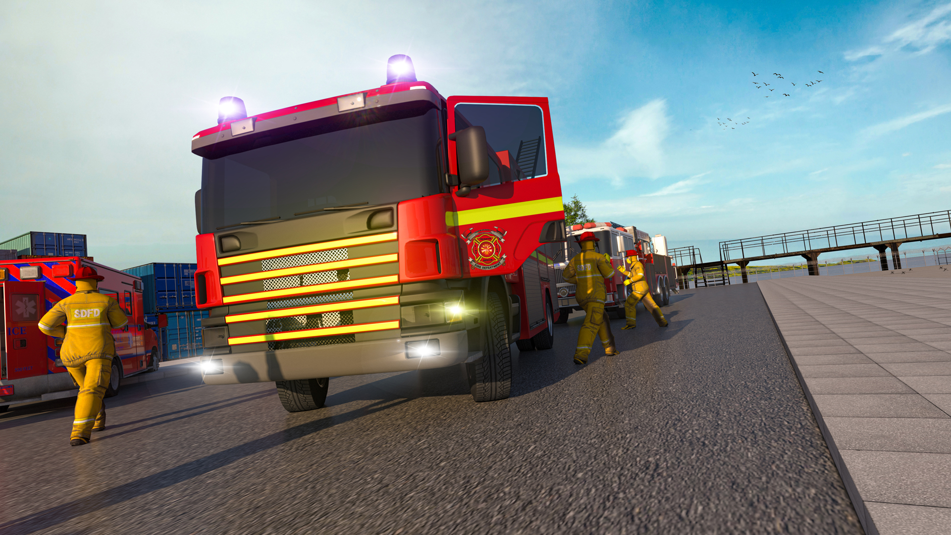 Fire Truck Firefighter Game - App on Amazon Appstore