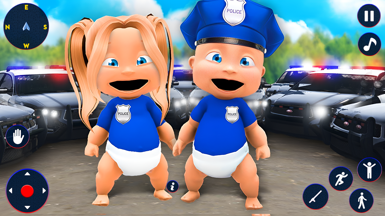 Naughty Baby Police & Daddy Fun Officer Simulator Games - App on Amazon ...
