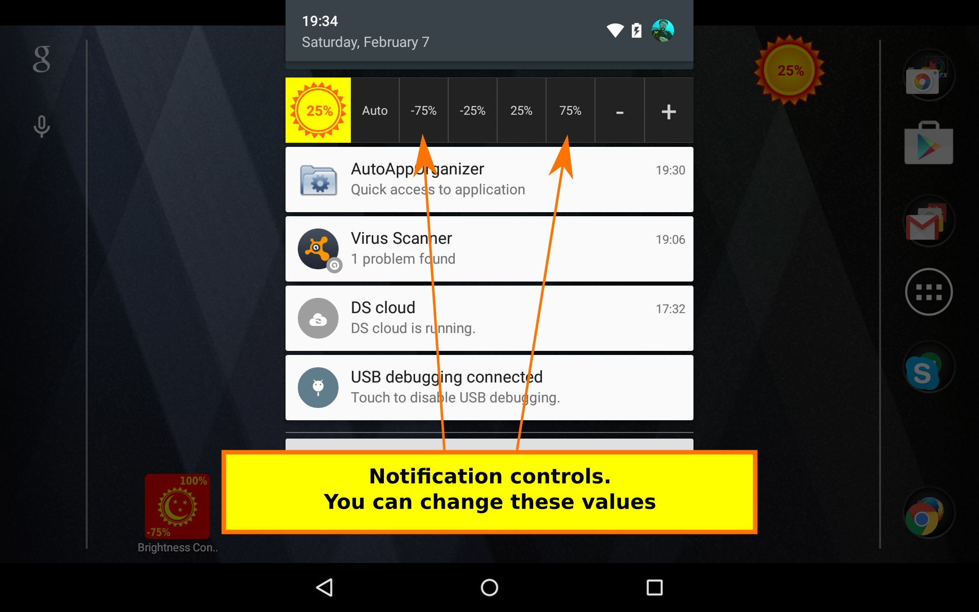 Brightness Control & Dimmer - App on the Amazon Appstore