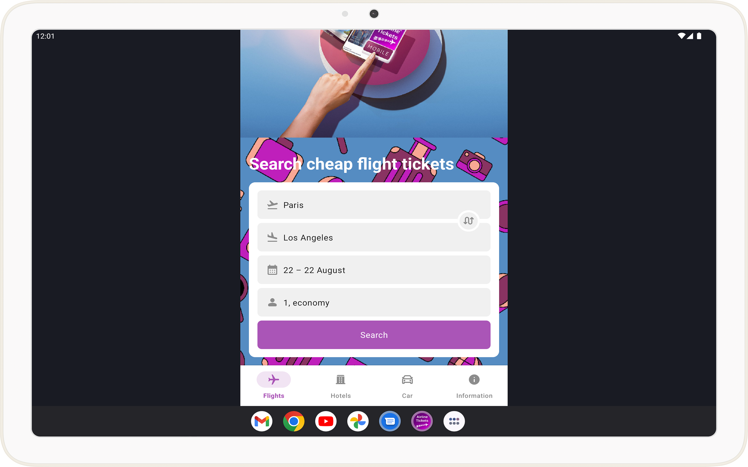 Airline Tickets Booking app - App on Amazon Appstore