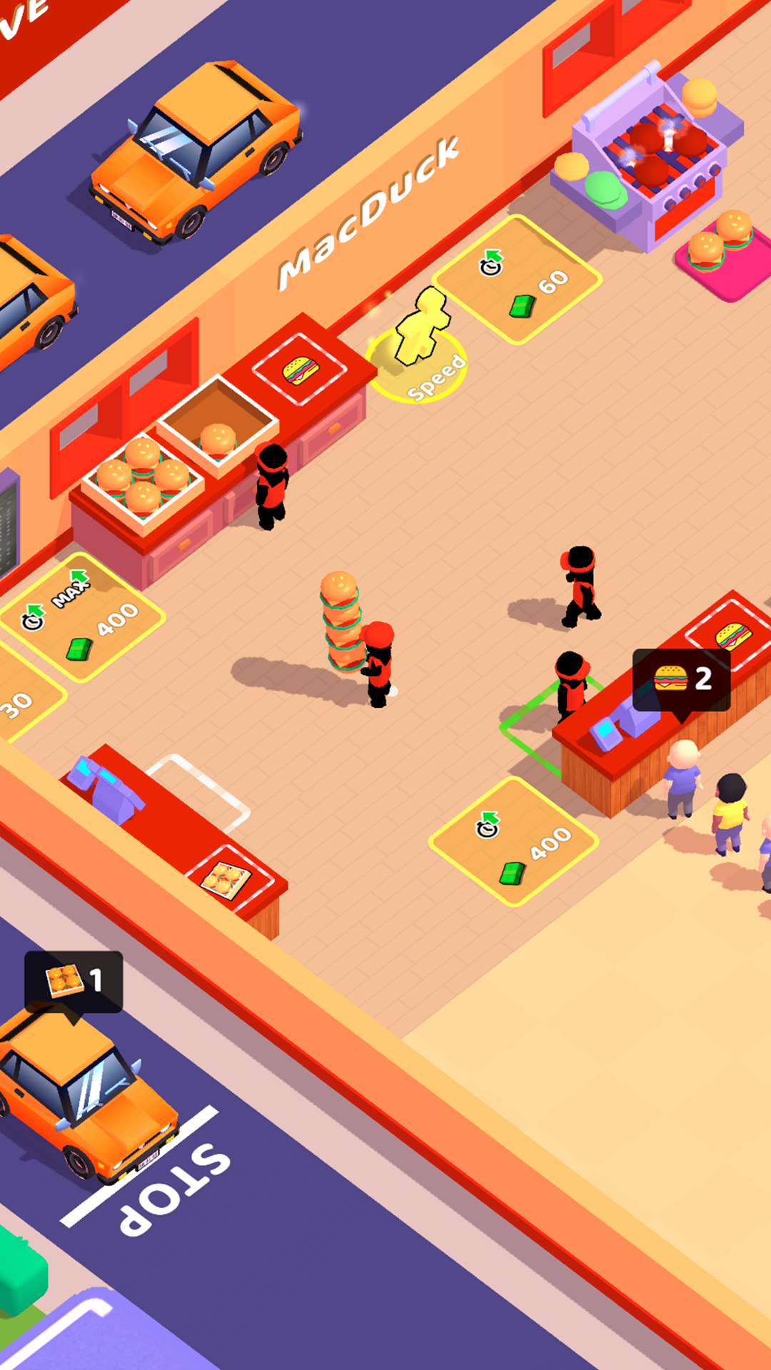 Burger Inc: Tycoon cooking games. Manager simulator - App on the Amazon ...