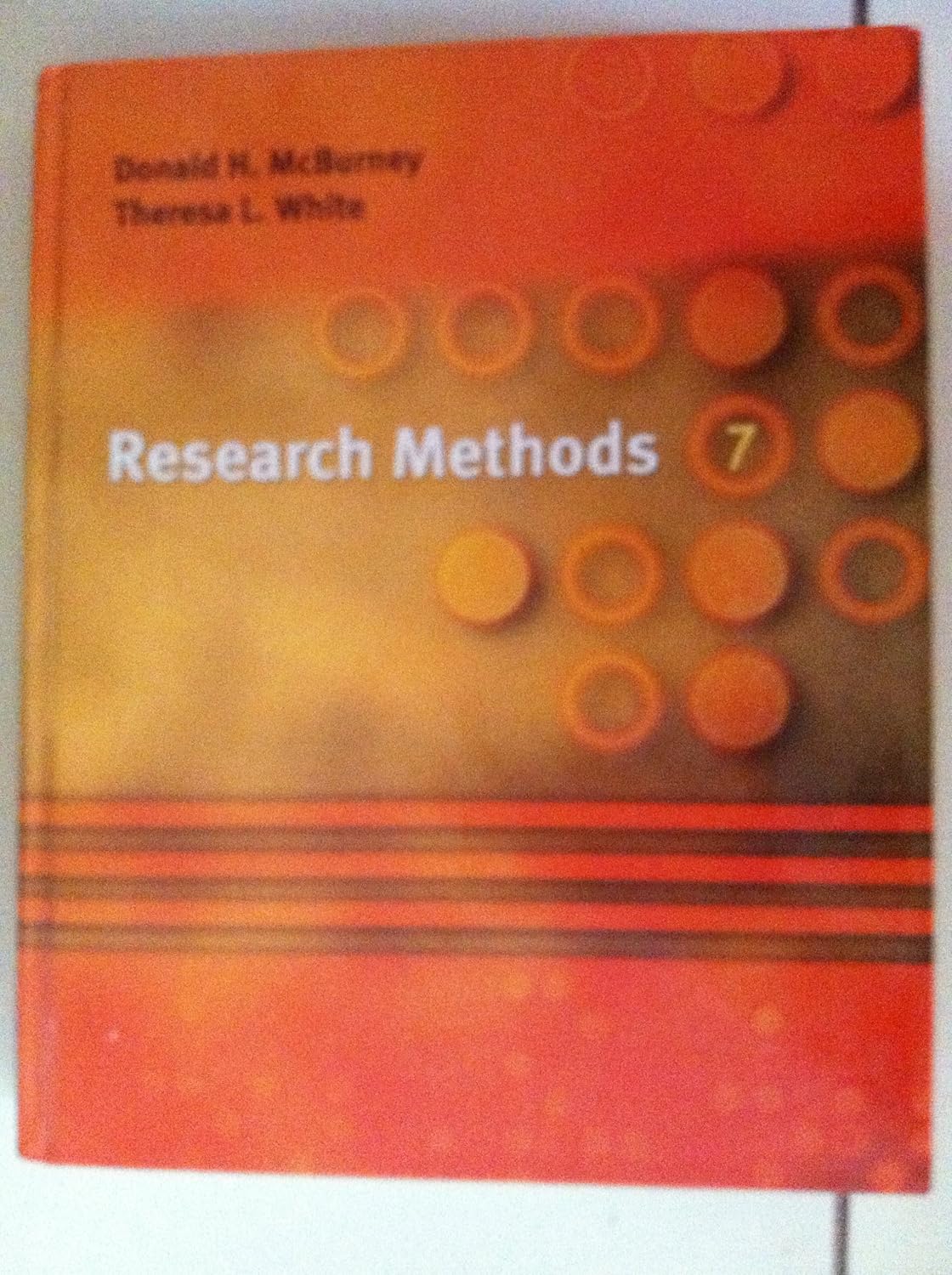 Amazon.com: Research Methods, 7th Edition: 9780495092087: McBurney ...