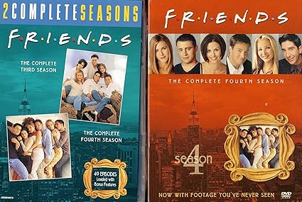 Amazon.com: Friends: The Complete Third and Fourth Seasons (Back to ...