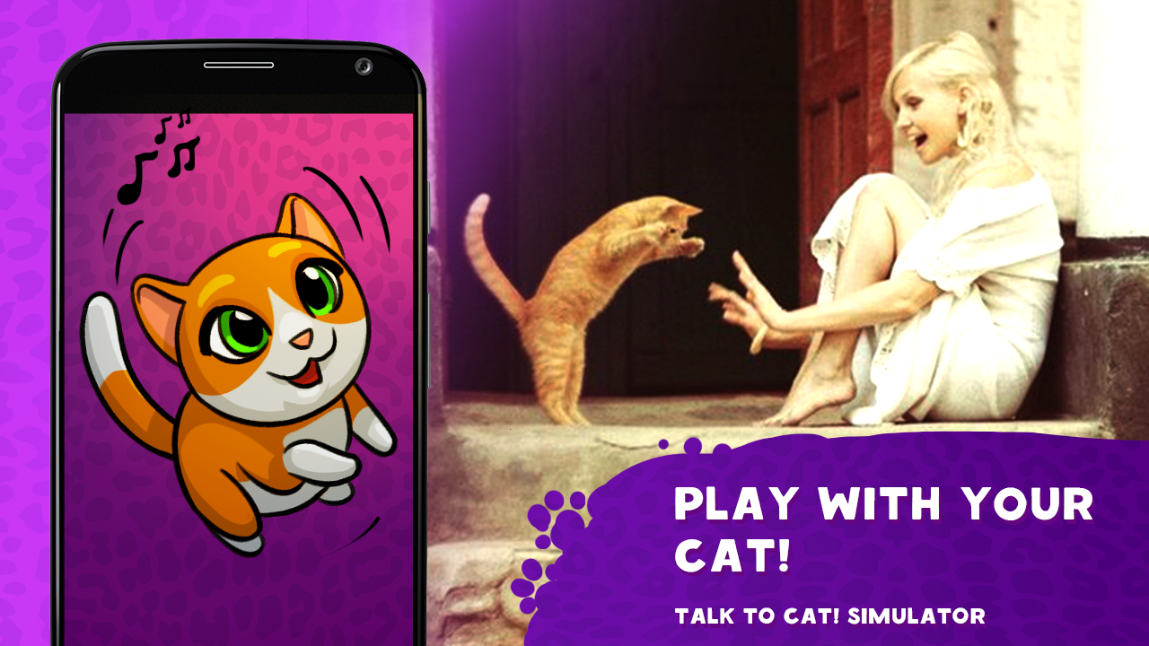 Talk to cat! Simulator:Amazon.co.jp:Appstore for Android