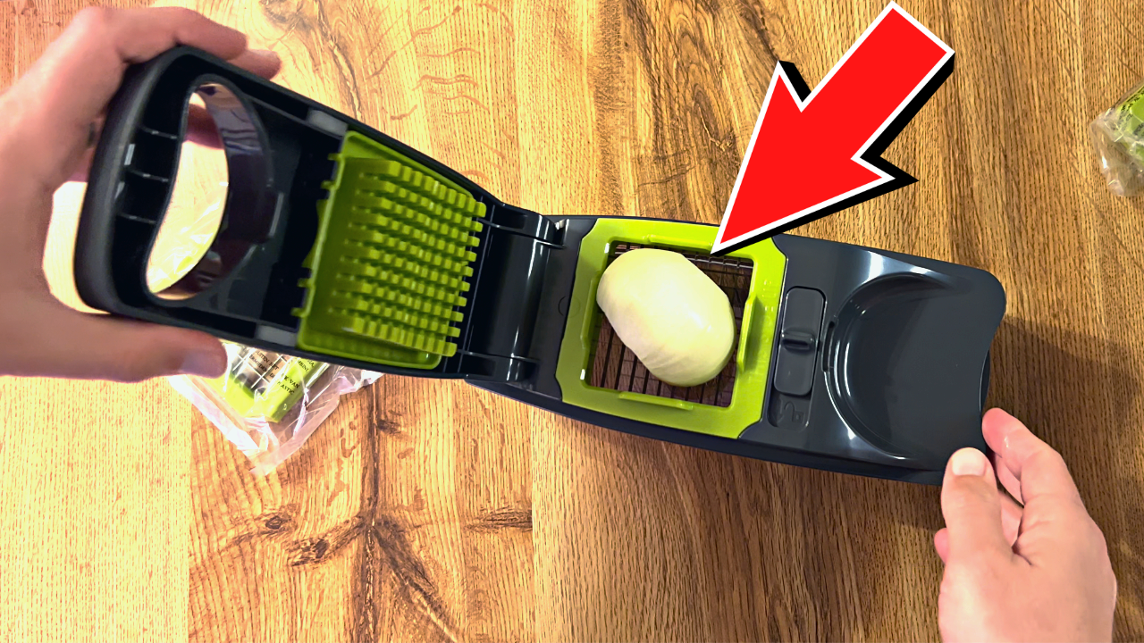 Watch Mueller Onion Chopper Pro - Heavy Duty Vegetable Slicer on Amazon ...