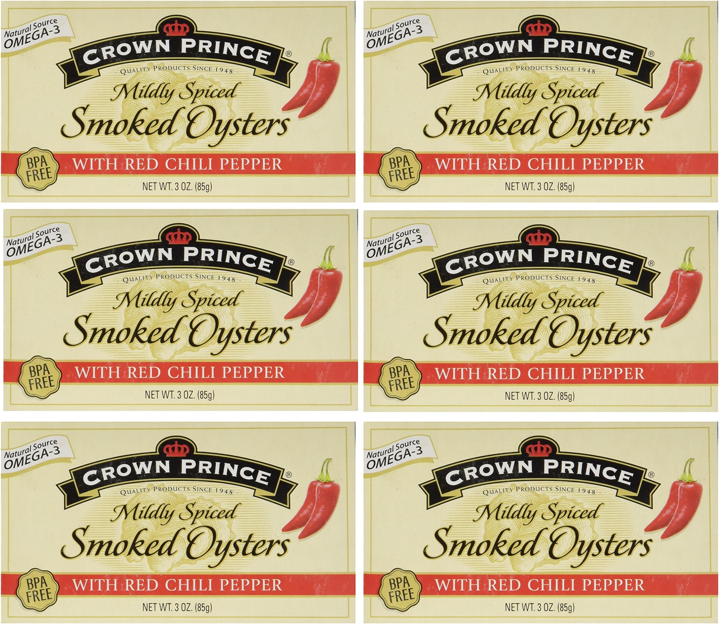 Amazon.com: GEISHA Smoked Oysters in Sunflower Oil 3.75oz(Pack of 12 ...